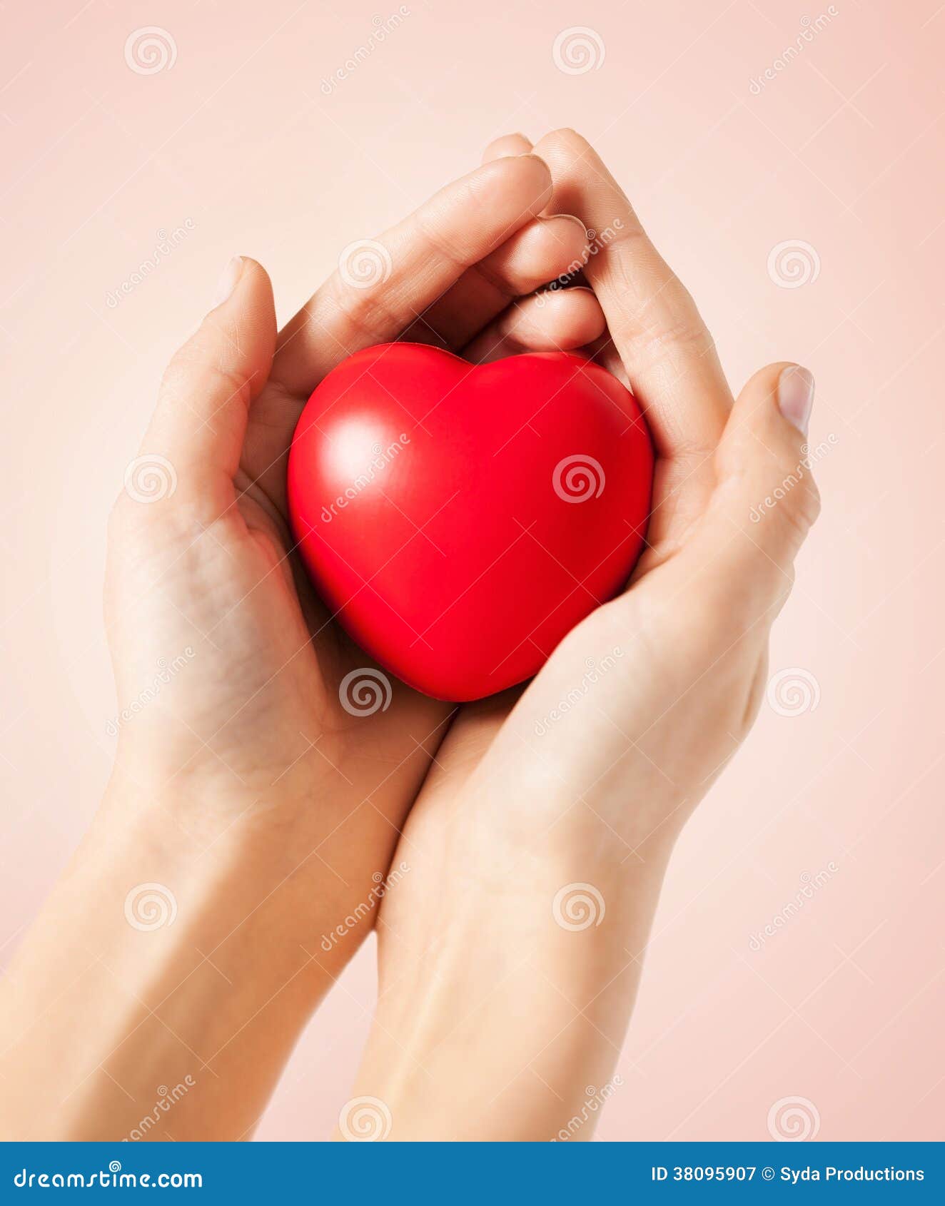 Woman hands with heart stock image. Image of diagnosis - 38095907