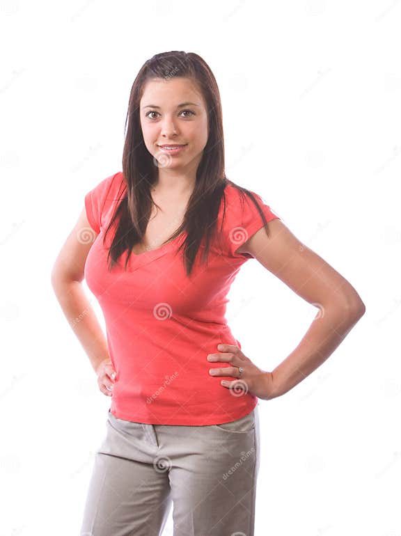 Woman hands on hips stock image. Image of hands, female - 9512091