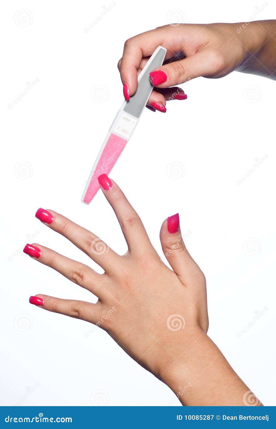 Woman hands manicured stock image. Image of refreshing - 10085287