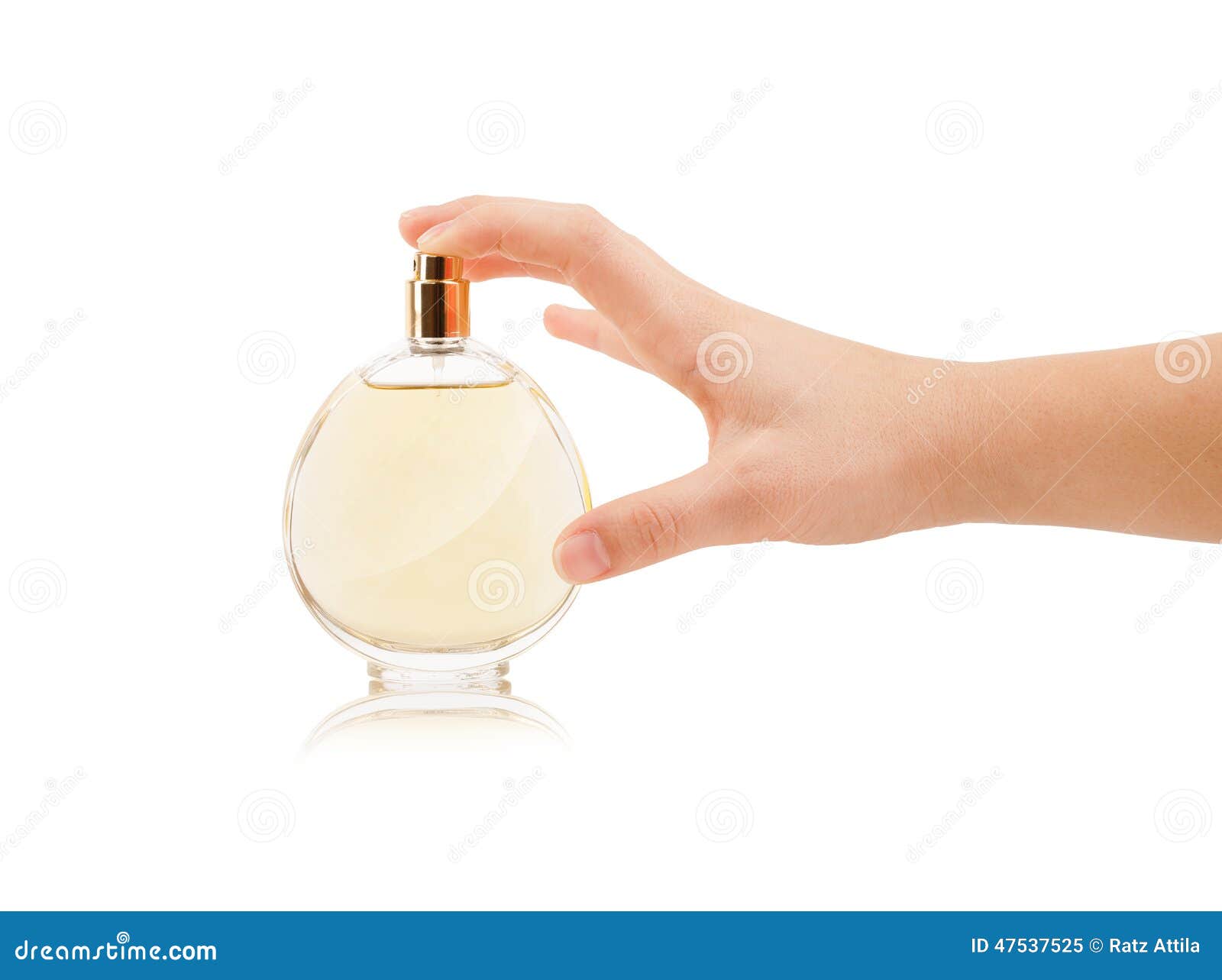 Woman Hands Spraying Perfume Stock Image - Image of aroma, holding ...