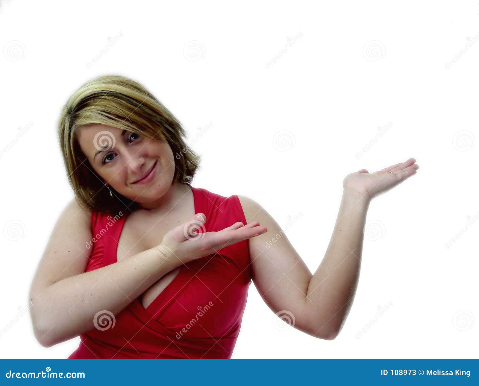 Woman with hands up stock image. Image of smile, woman - 108973