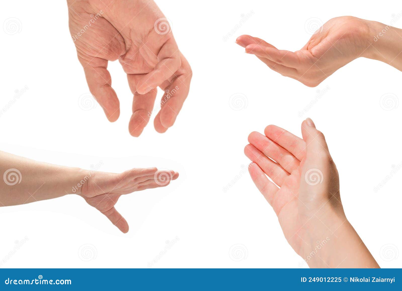 Woman Hands Wanting or Asking for Something Stock Image - Image of copy ...