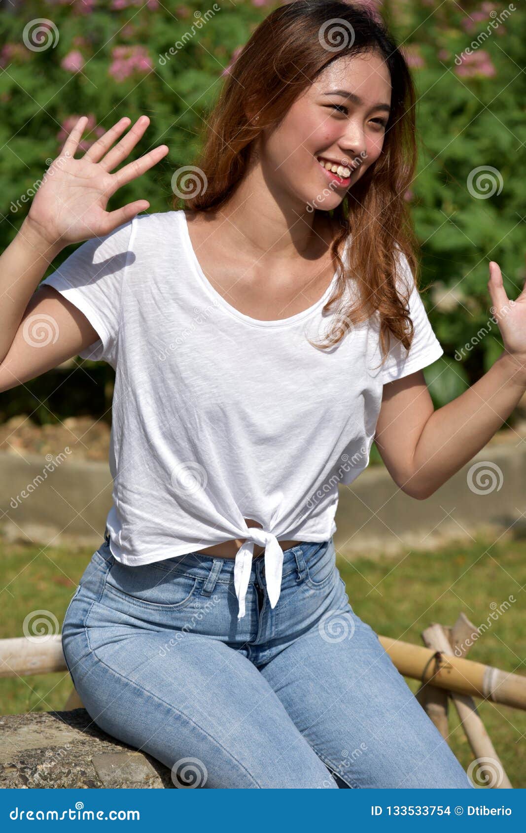 Woman and Happiness stock photo. Image of female, happy - 133533754