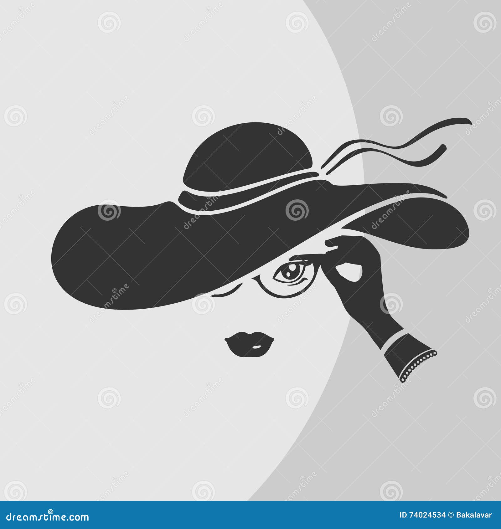 Ladies Hat Vector