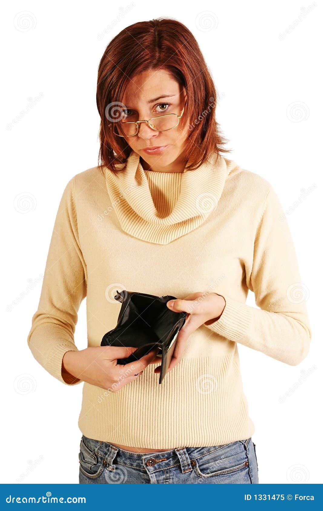 Woman Having Financial Problems Stock Image - Image of payments ...