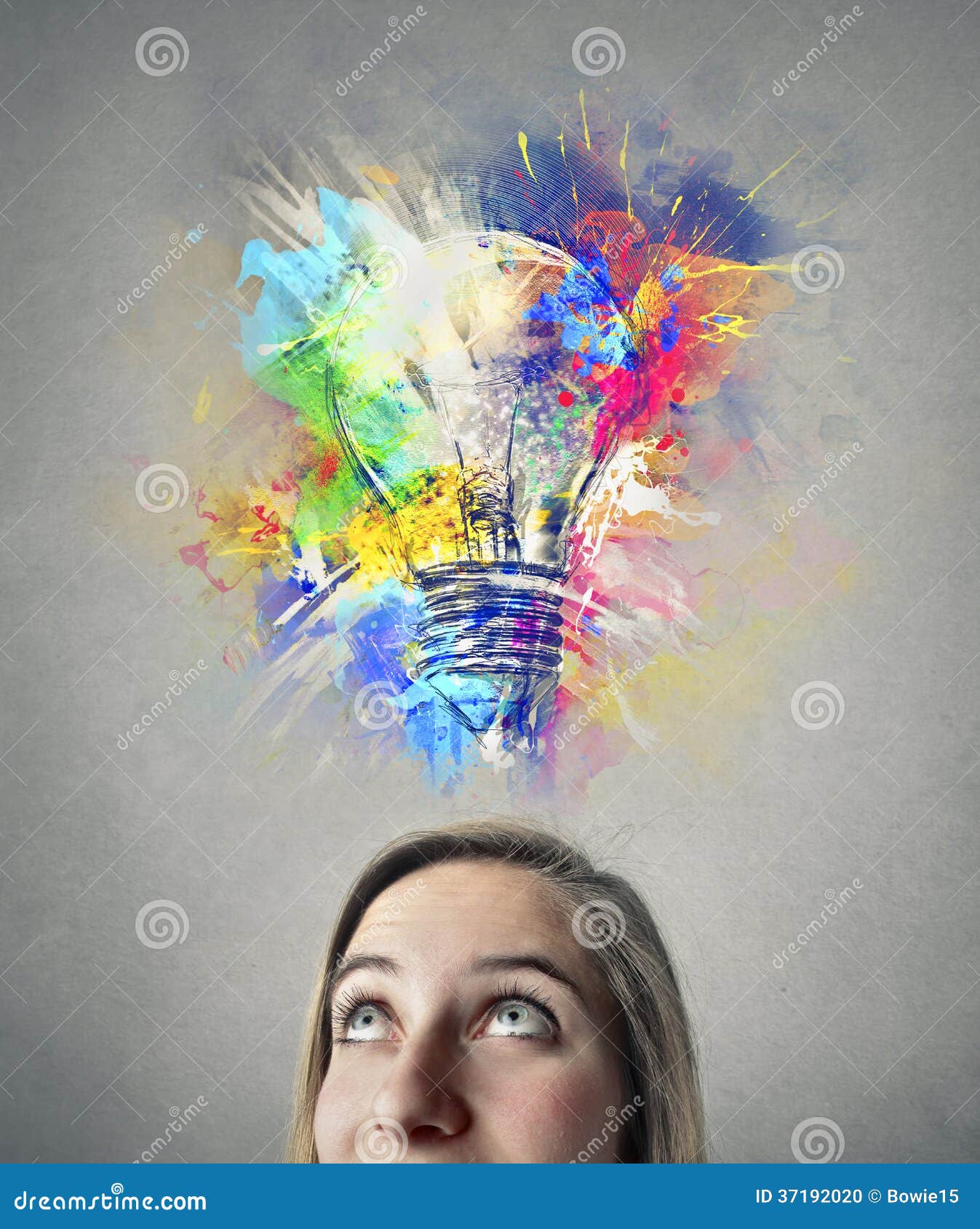 Woman having an idea stock photo. Image of girl, creative - 37192020 Woman having an idea stock photo. Image of girl, creative - 37192020