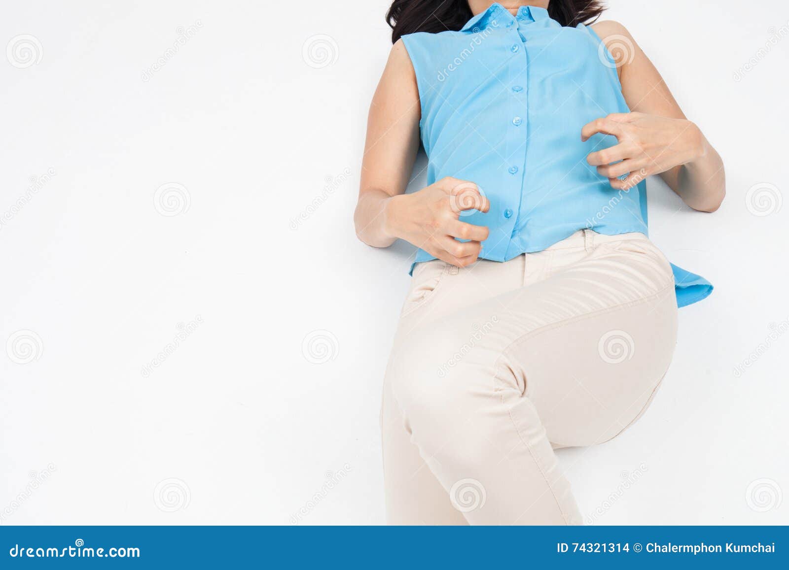 Woman is having a seizure. stock photo. Image of concious - 74321314