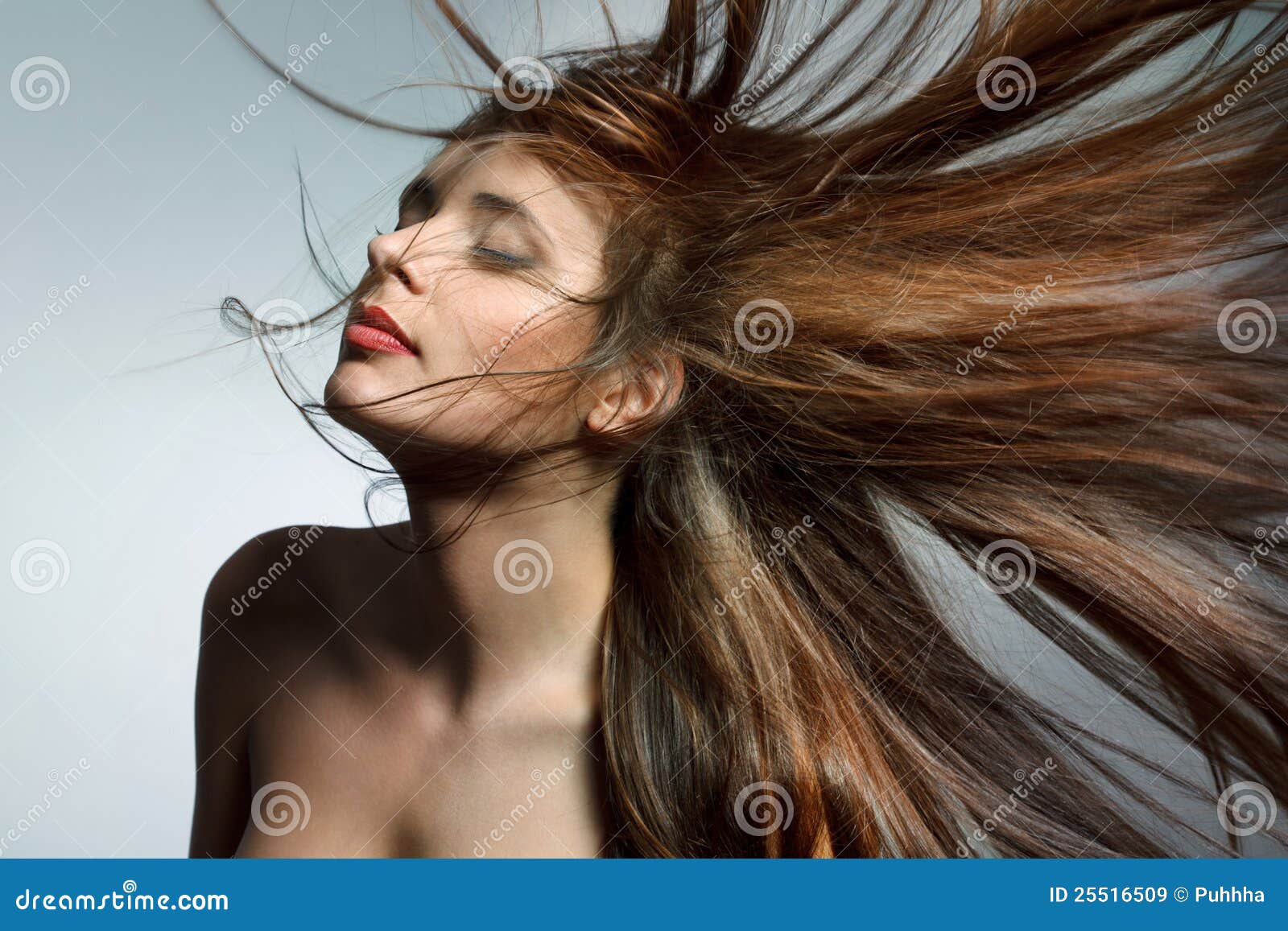 Woman with Healthy Long Hair Stock Image - Image of hairstyle, hair ...