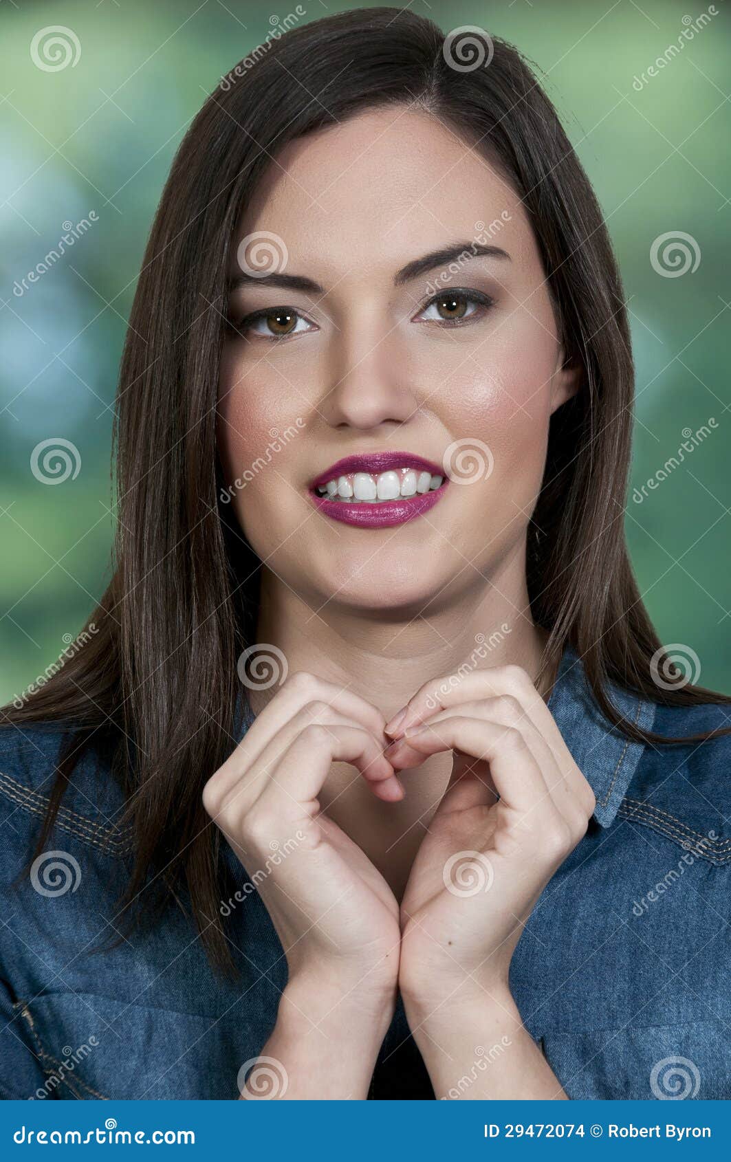 Woman Heart Hands stock photo. Image of hands, girl, gesturing - 29472074
