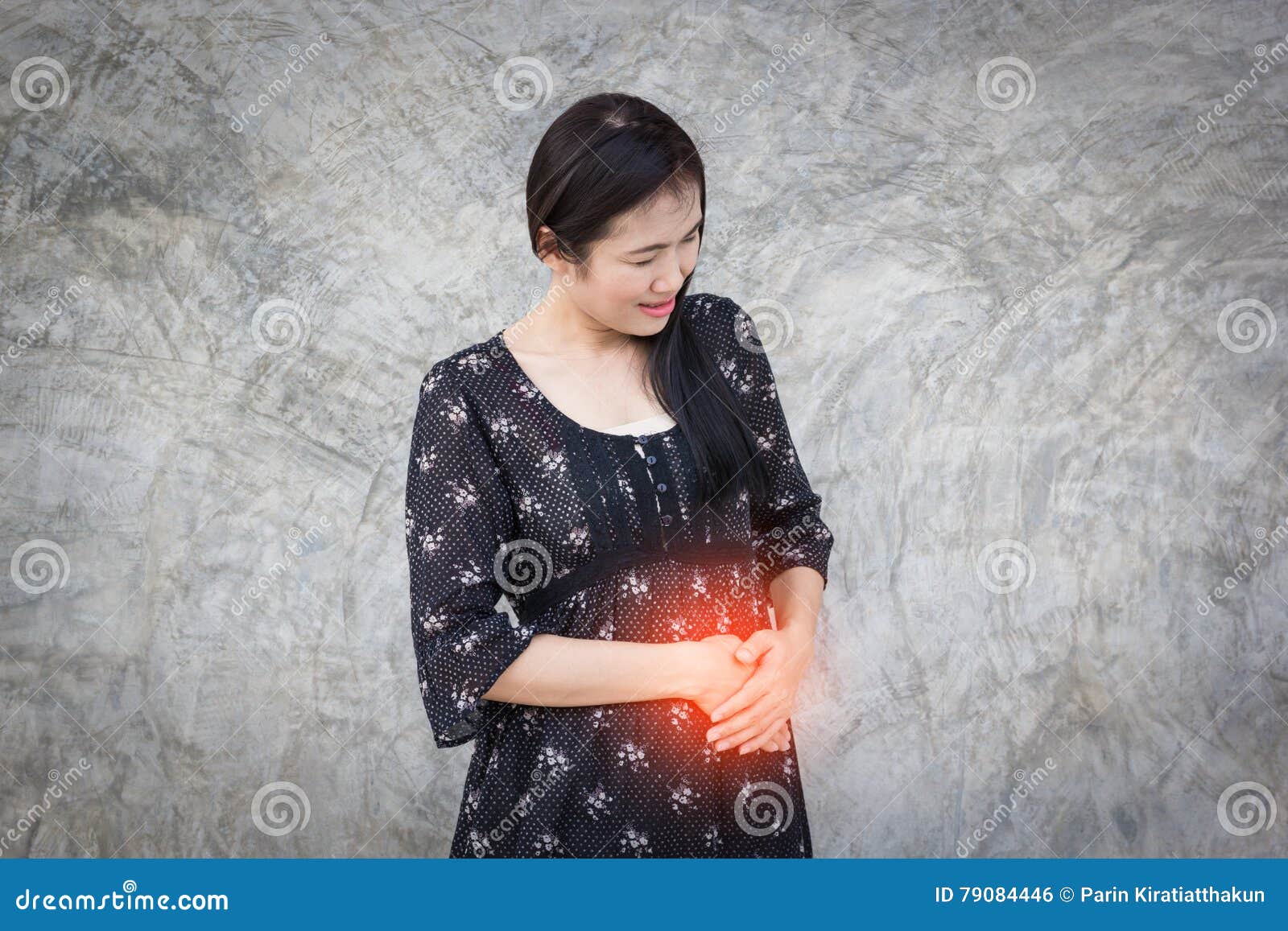 Woman heaving belly ache stock photo. Image of menstruation - 79084446