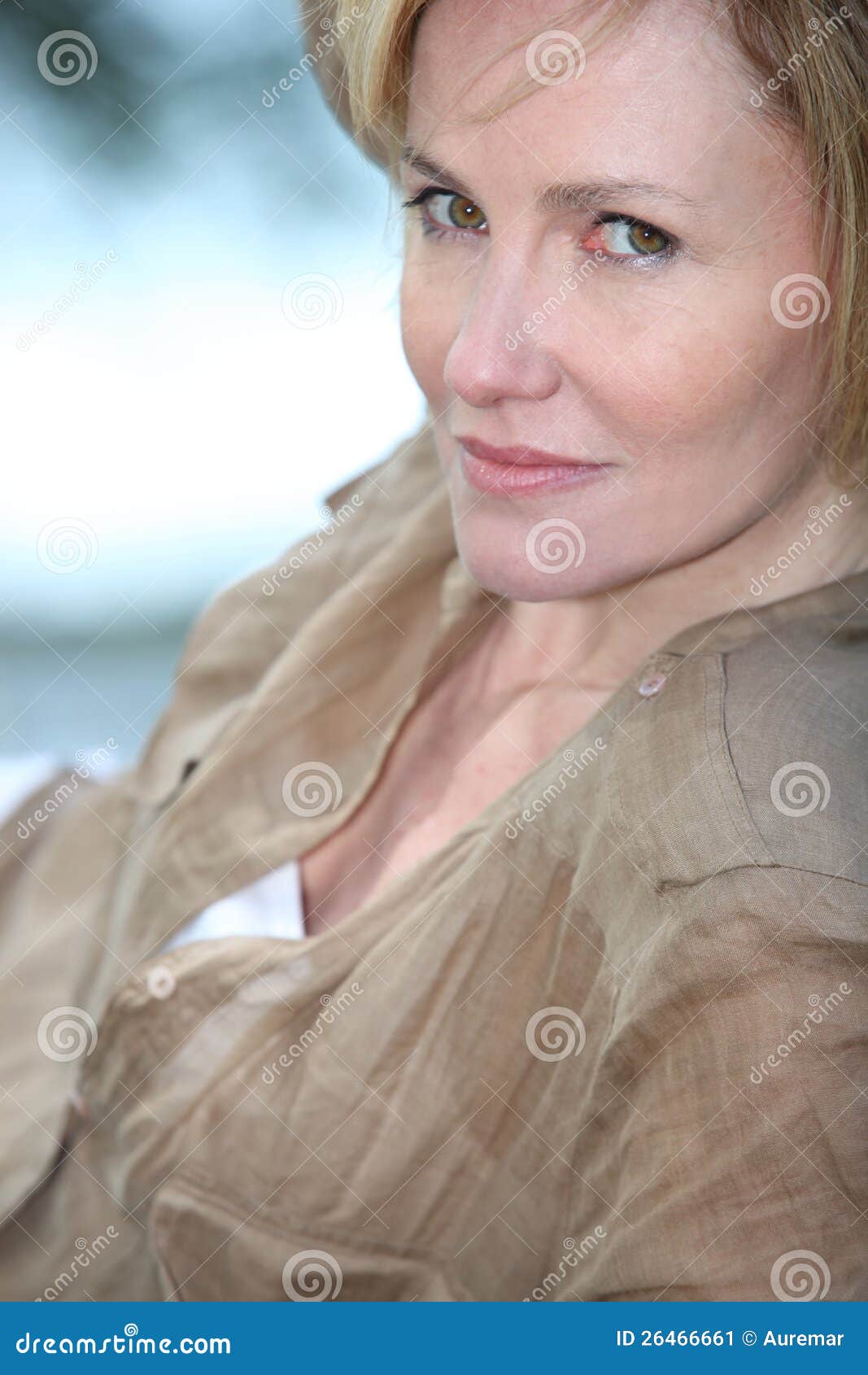 Woman in her forties stock image. Image of fashion, caucasian - 26466661