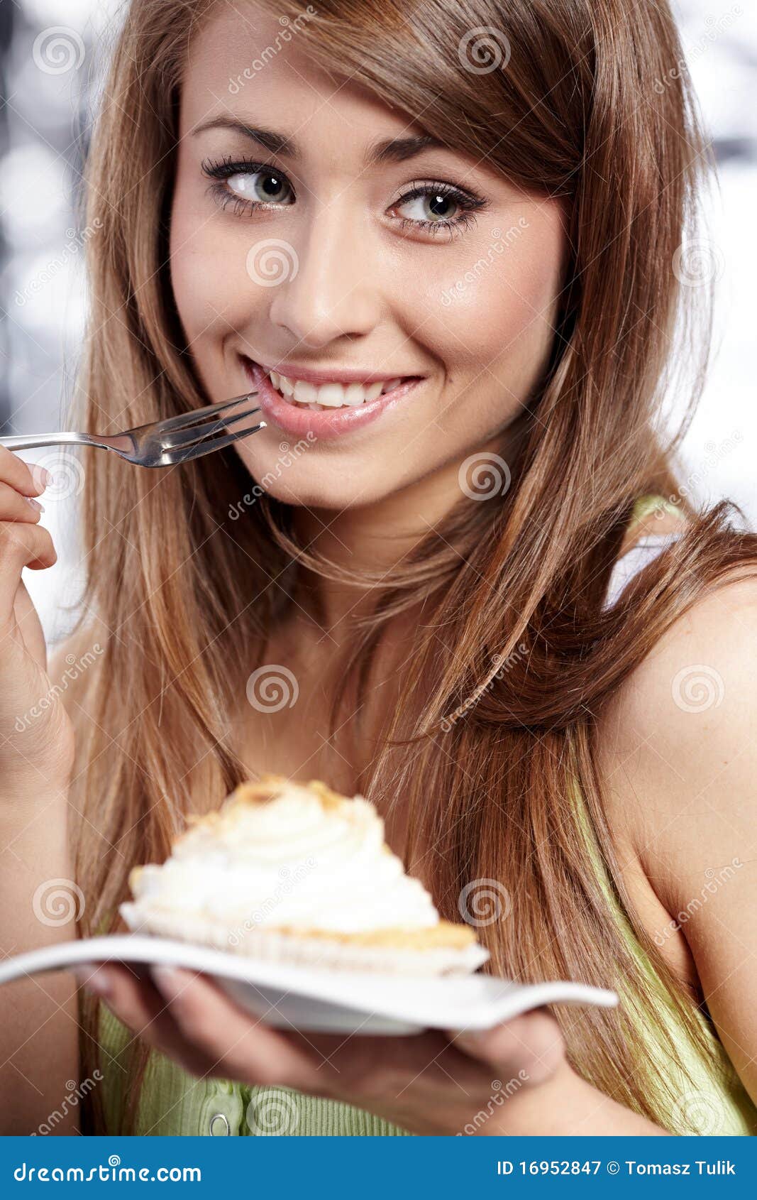 Woman hold cake stock image. Image of lady, meal, cook - 16952847