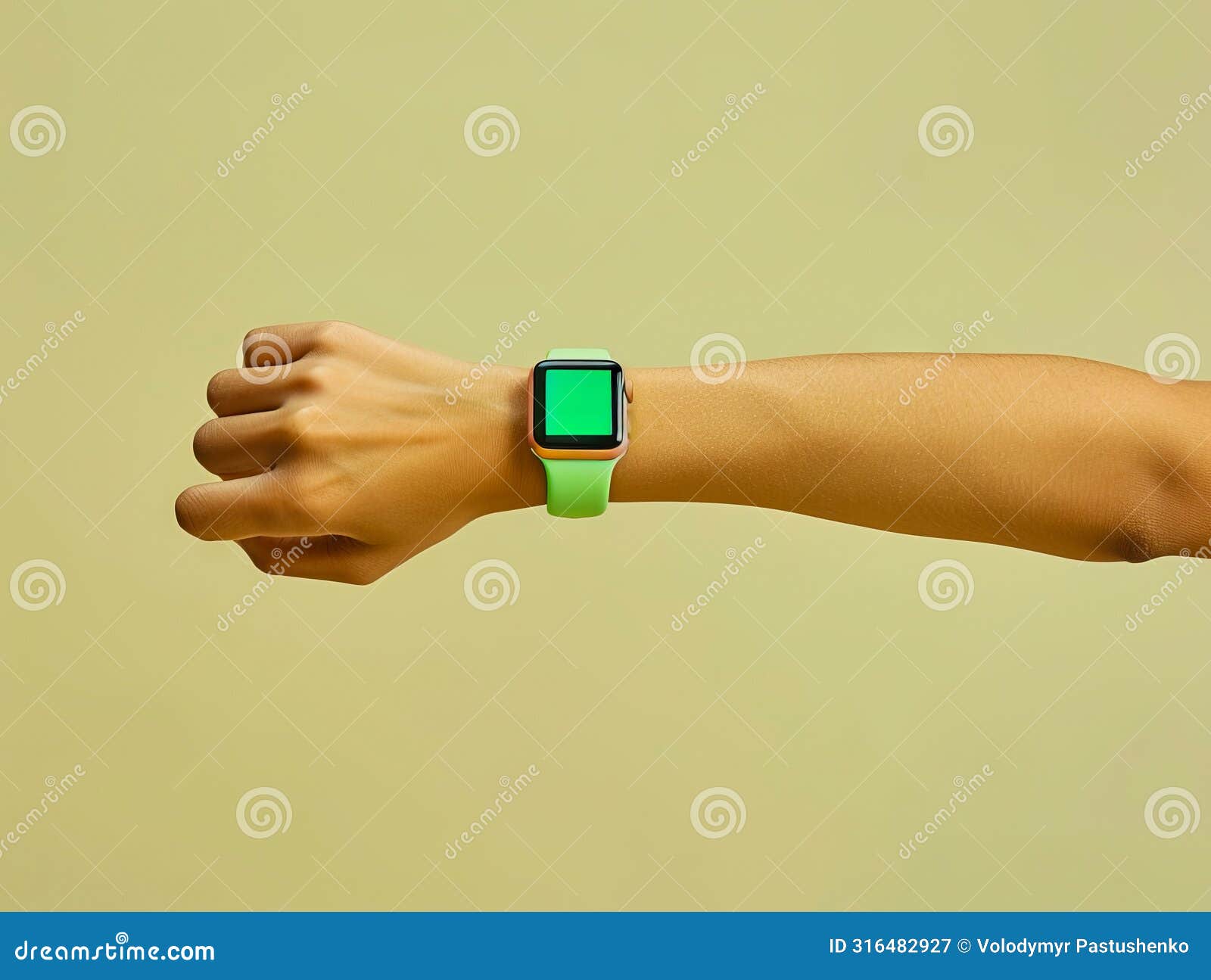A Woman Holding an Apple Watch with Green Screen Stock Image - Image of ... A Woman Holding an Apple Watch with Green Screen Stock Image - Image of ...
