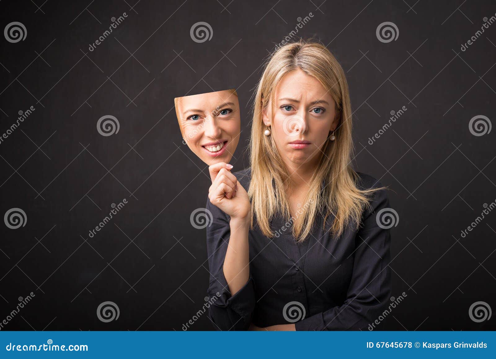 Happy And Sad Face. Stock Photo | CartoonDealer.com #37907520