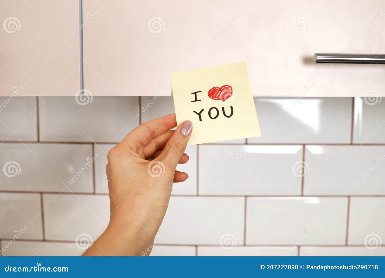 Holding A Sticker Royalty-Free Stock Photography | CartoonDealer.com ...