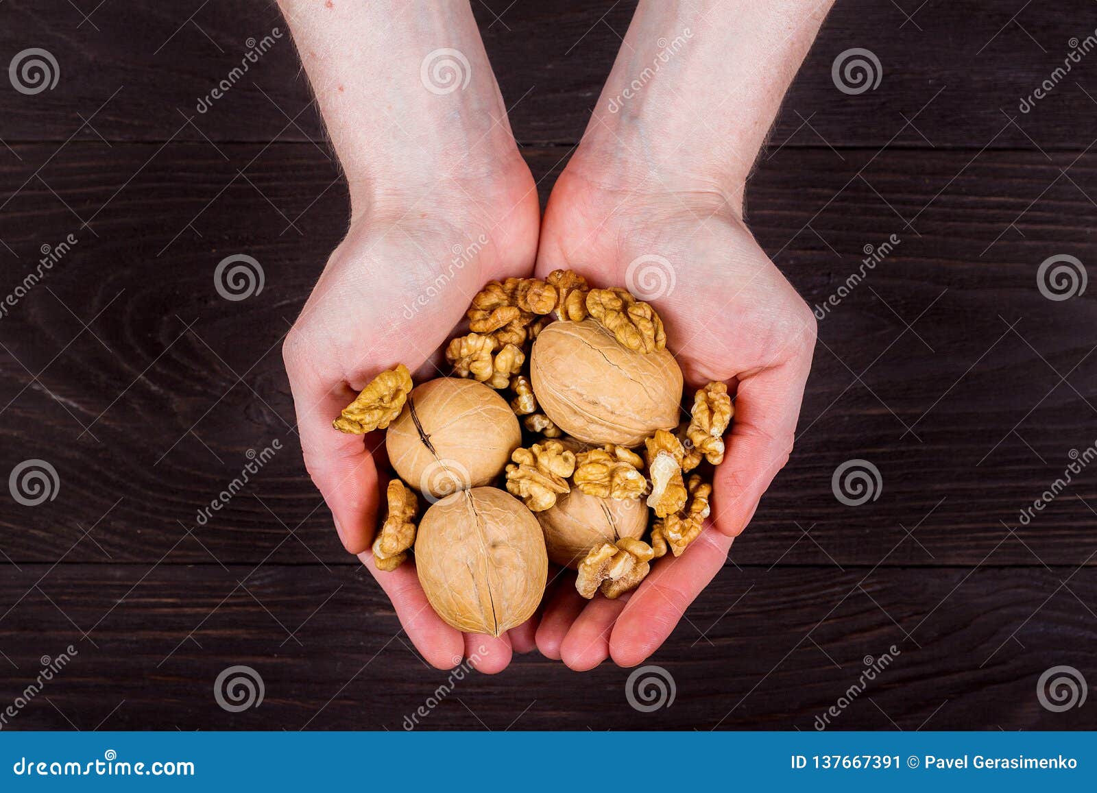 Woman Holding Whole Walnut in Her Hands. Walnut Isolated. Walnut ... Woman Holding Whole Walnut in Her Hands. Walnut Isolated. Walnut ...