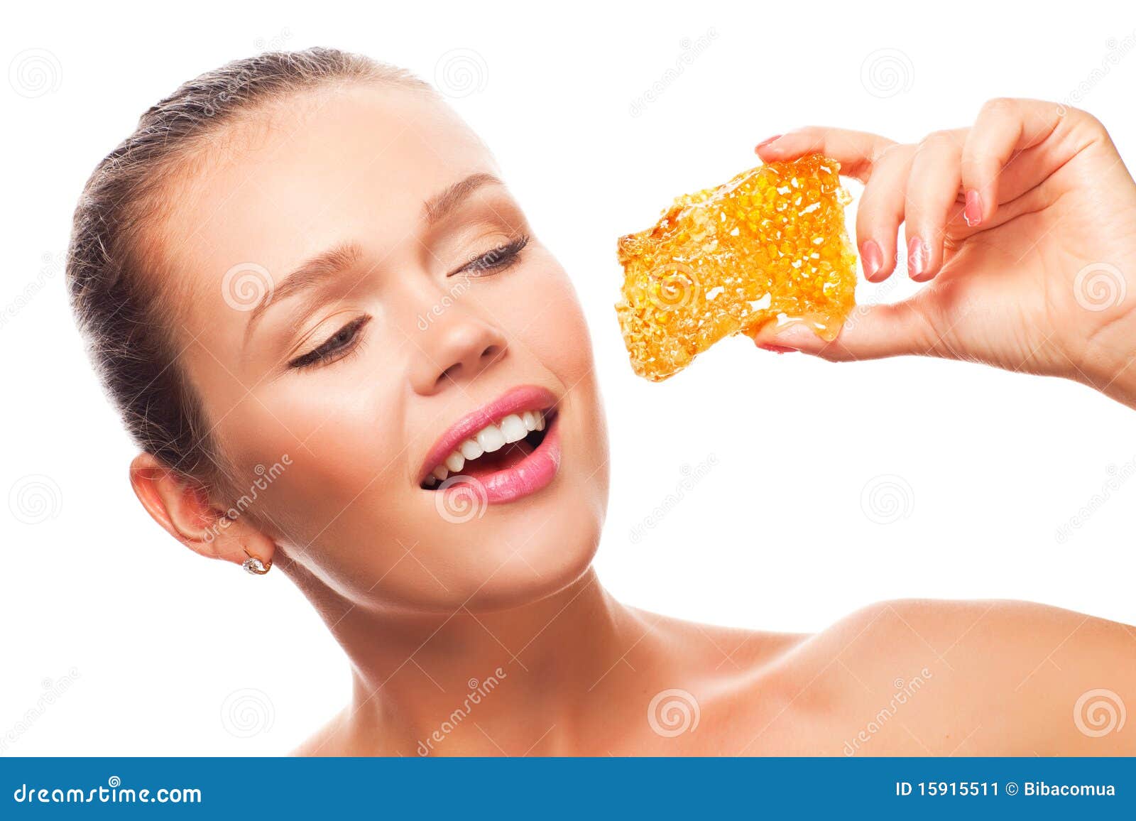 Eating Honeycomb Woman Photos - Free & Royalty-Free Stock Photos from ...