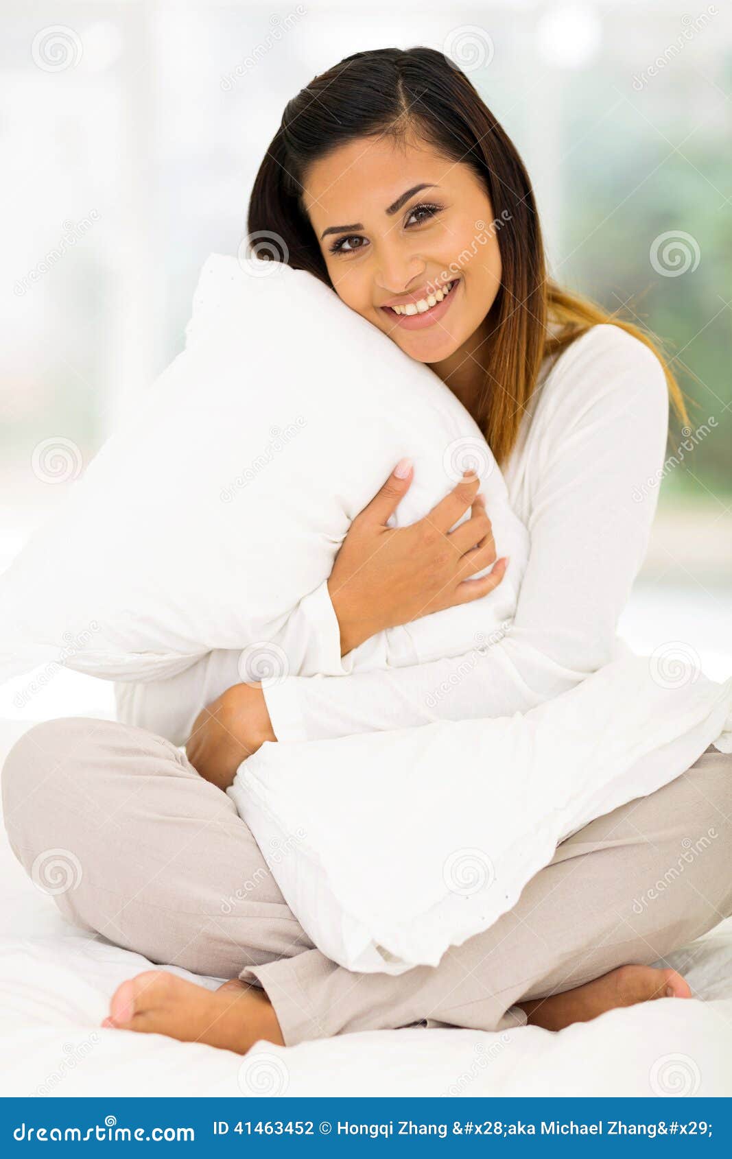 Woman hugging pillow stock photo. Image of joyful, adorable - 41463452 Woman hugging pillow stock photo. Image of joyful, adorable - 41463452