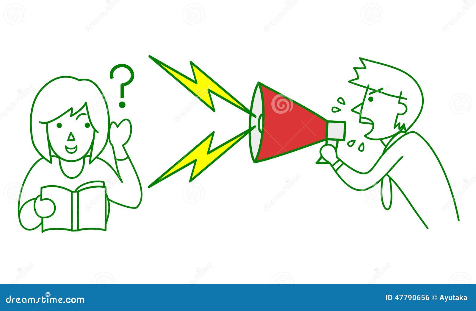 Woman Ignoring People Blaming Her For No Reason Vector Cartoon ...