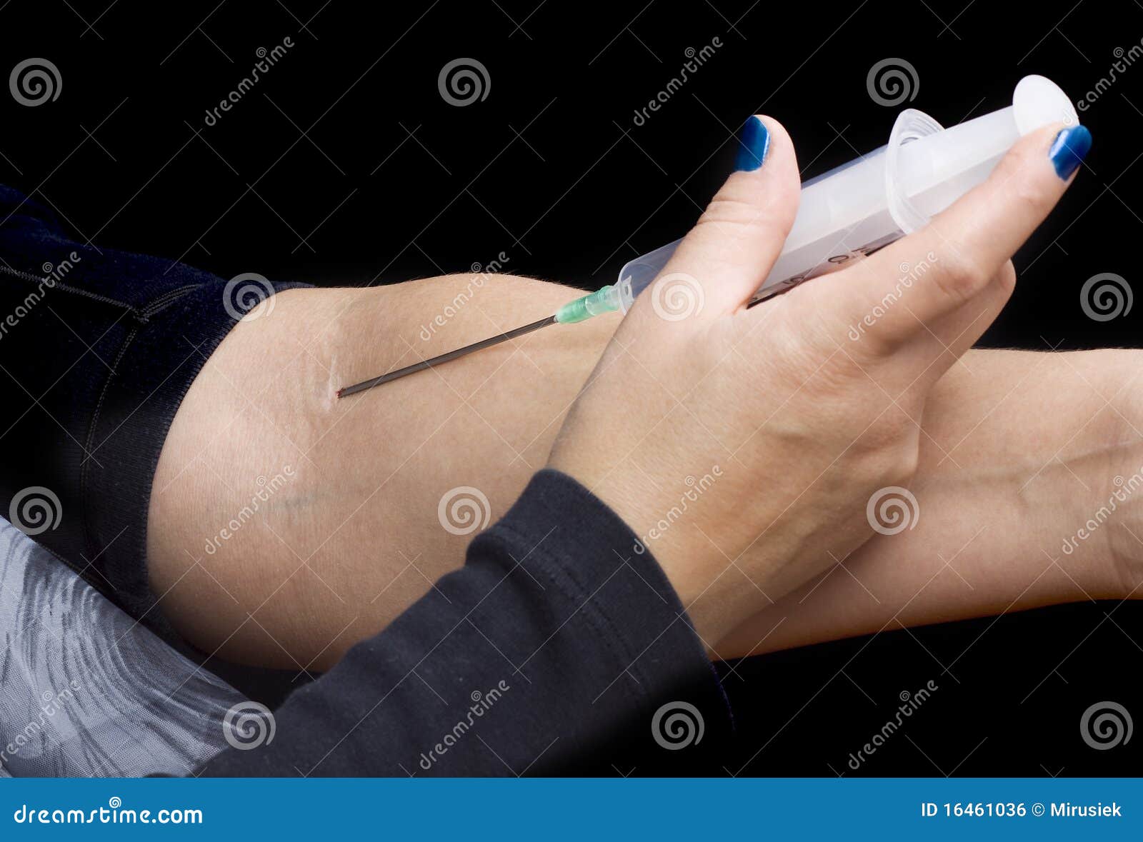 Woman injection stock photo. Image of shot, inject, diagnosis - 16461036