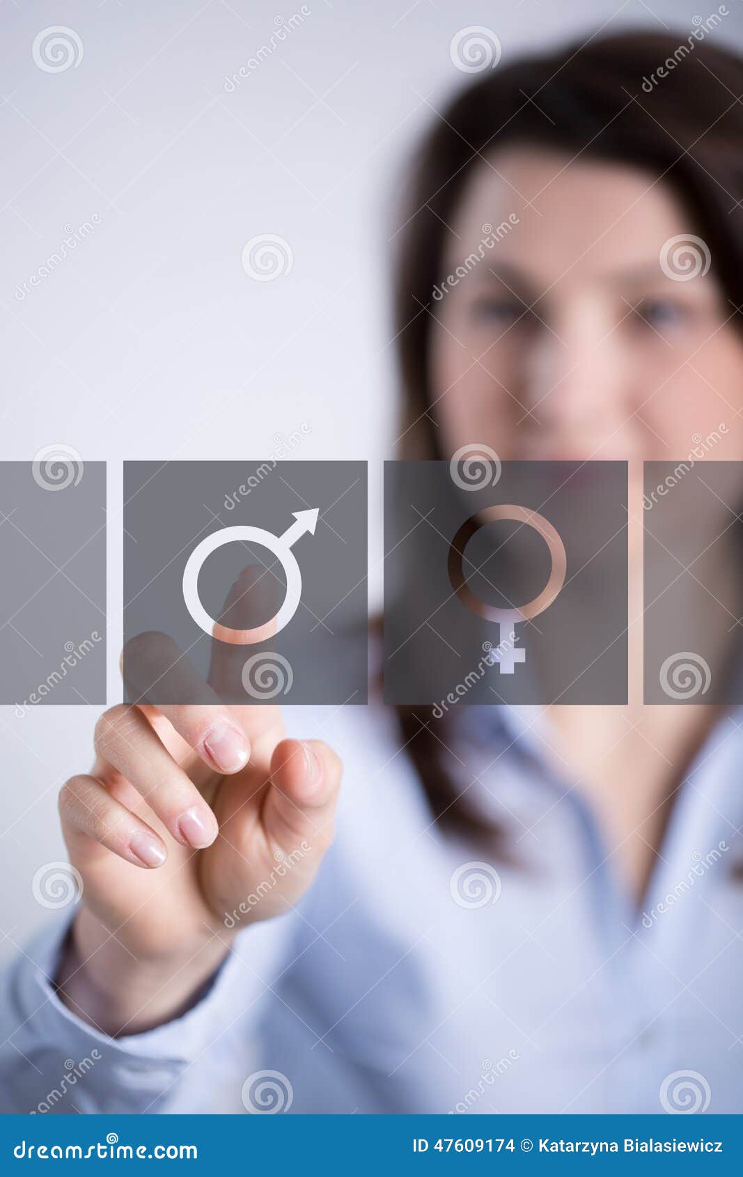 Woman Interested in Relationships with Men Stock Photo - Image of ...