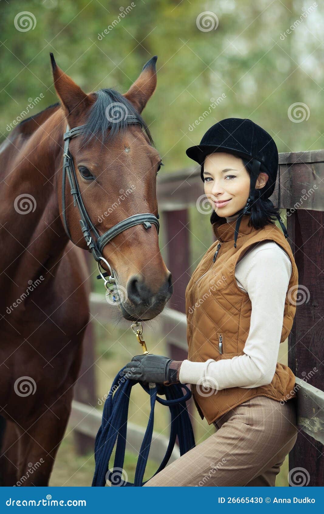 Woman jockey stock photo. Image of happy, emotion, nature - 26665430