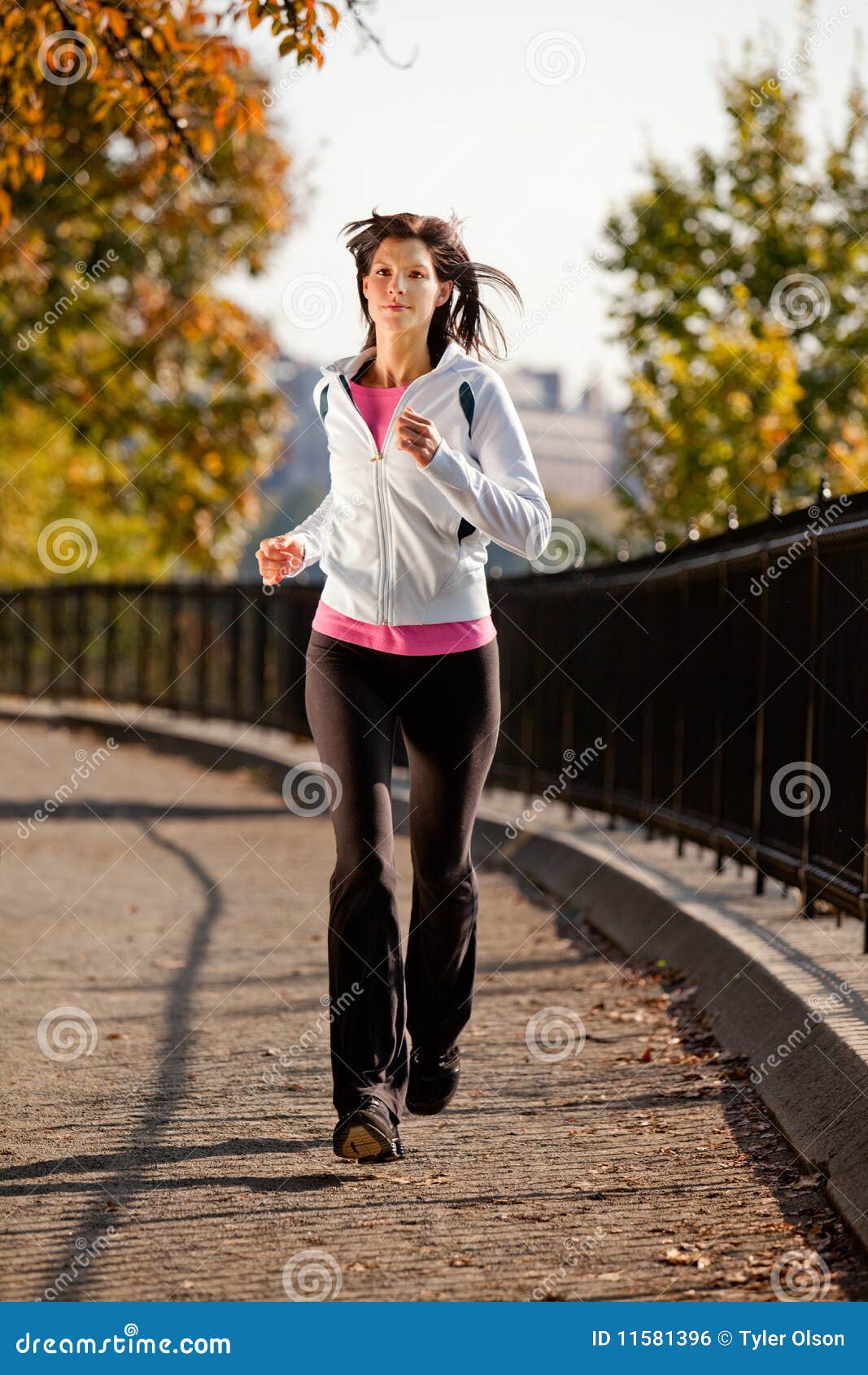 Woman Jogging stock photo. Image of jogger, lifestyle - 11581396