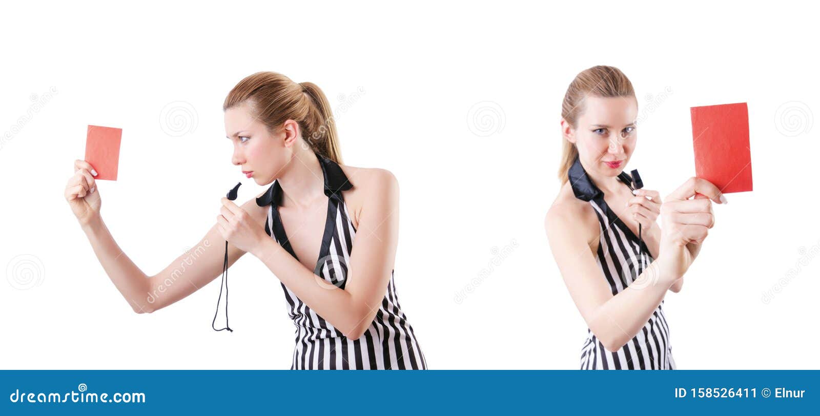 Woman Judge Isolated on the White Stock Image - Image of poses, card ...