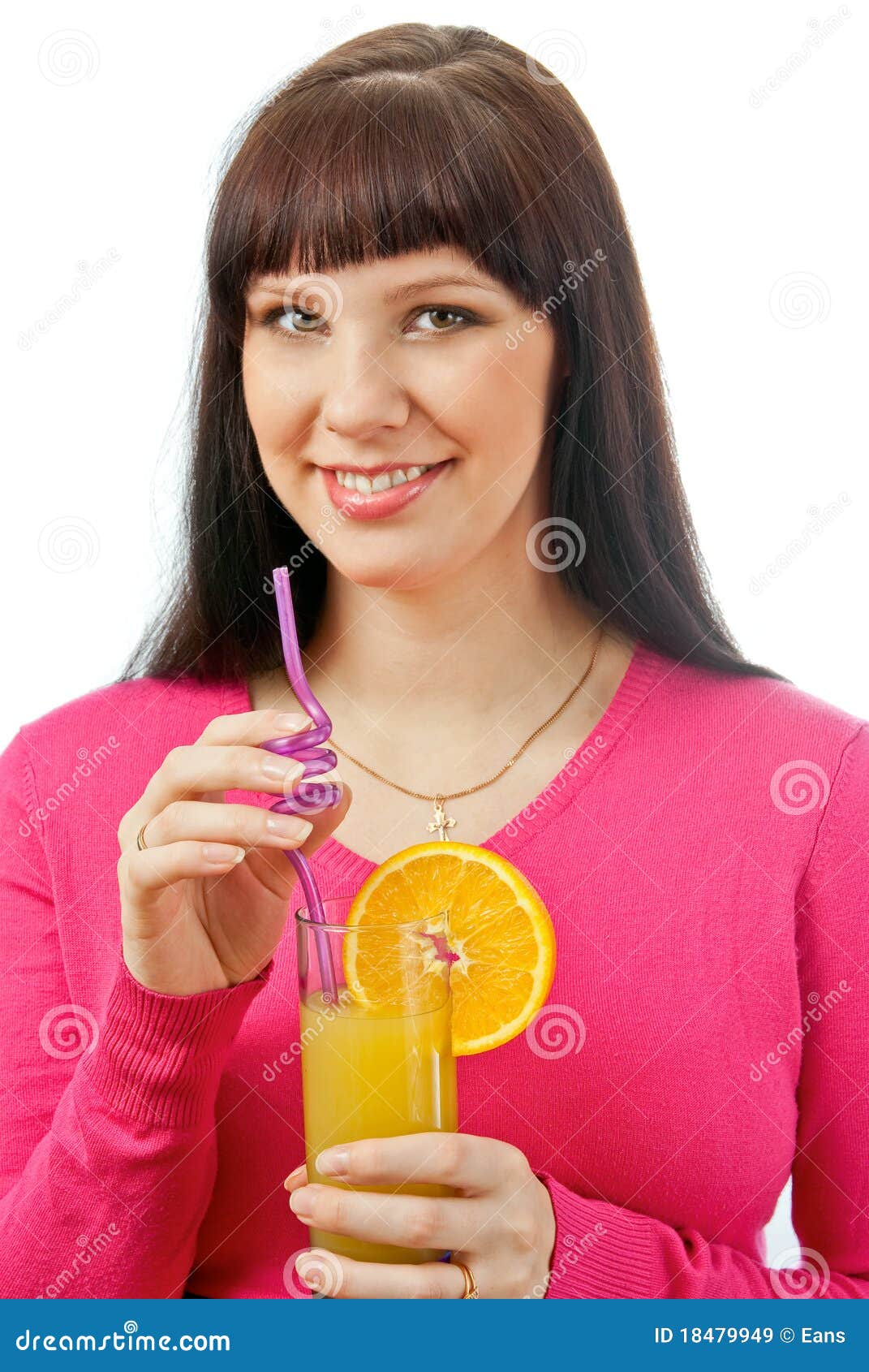 Woman with juice stock image. Image of color, juice, person - 18479949