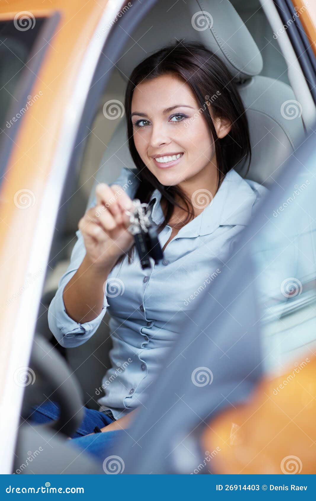 Woman with keys stock image. Image of person, luxury - 26914403