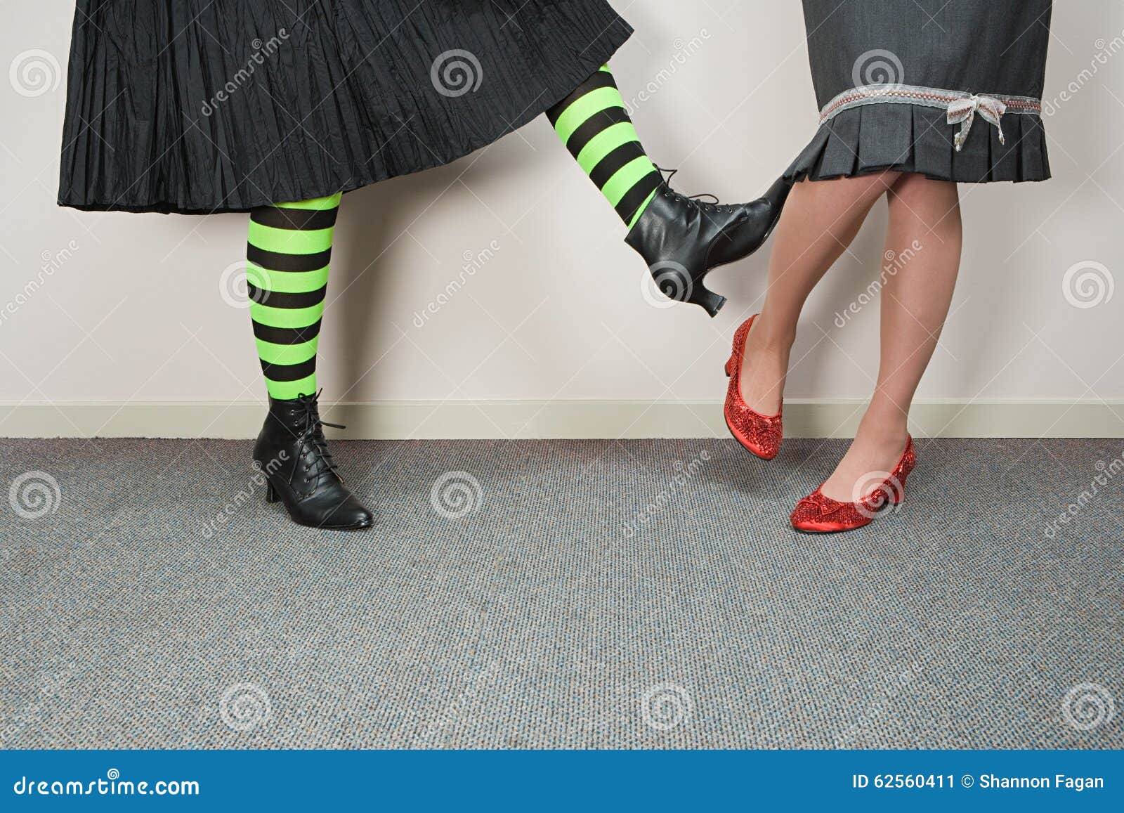 Woman Kicking Her Heels Off Royalty-Free Stock Photo | CartoonDealer ...