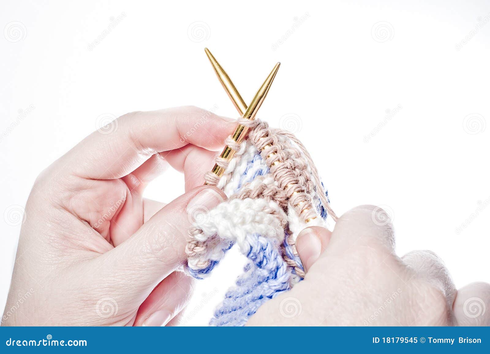 A Woman Knitting stock image. Image of color, concept - 18179545
