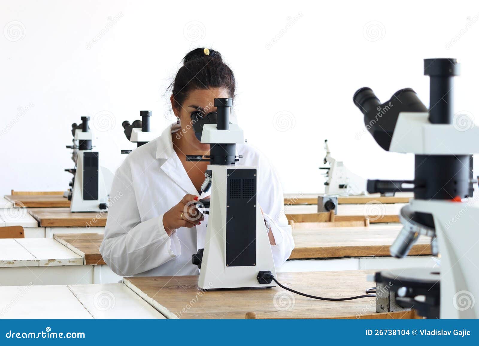 Woman in laboratory stock photo. Image of health, biochemistry - 26738104
