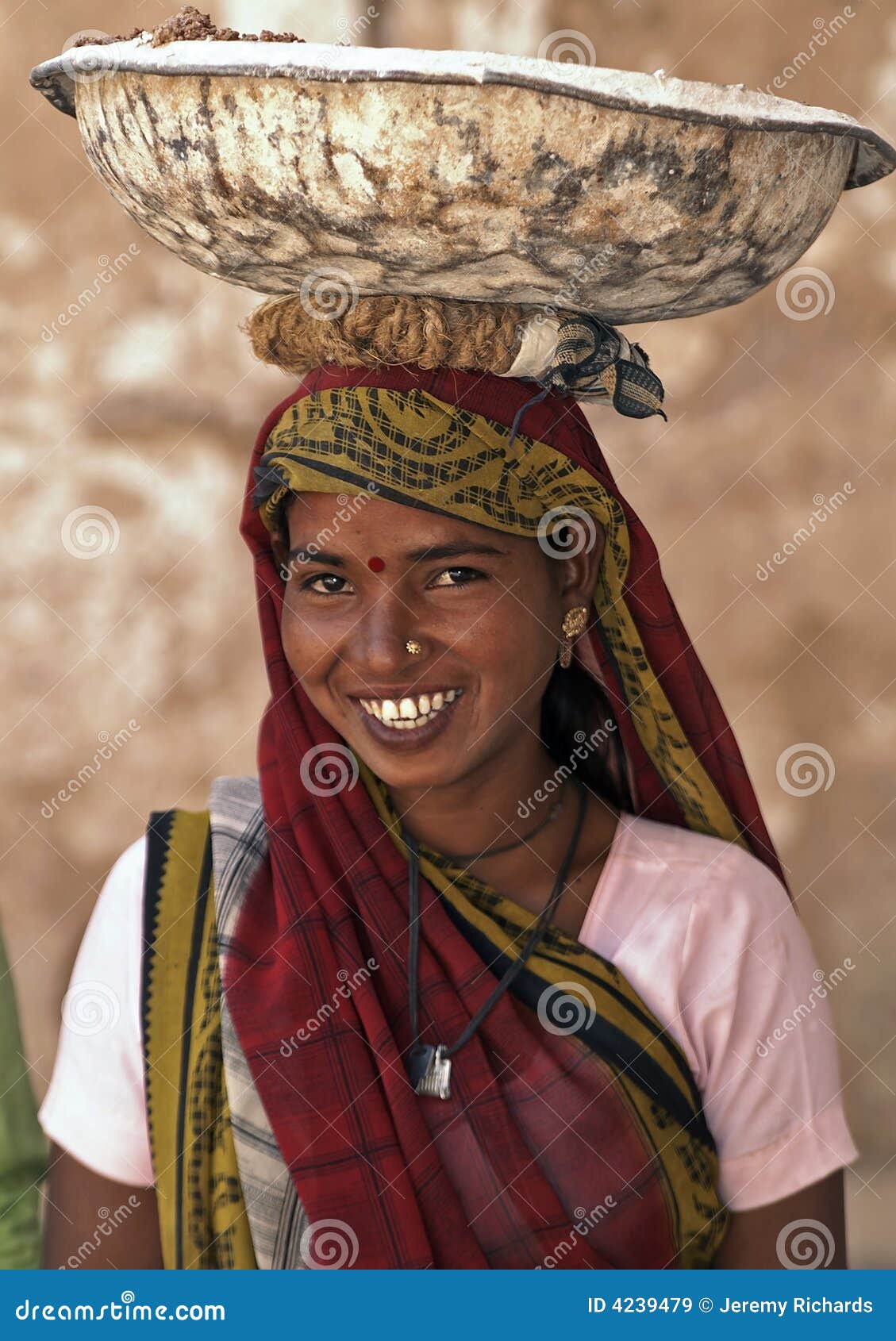 Woman Labourer in India editorial stock image. Image of manual - 4239479