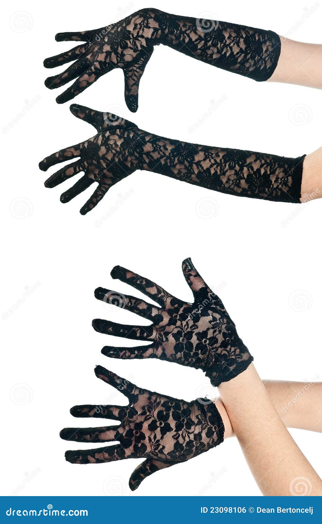 Woman lace gloves stock photo. Image of elegance, sleeves - 23098106