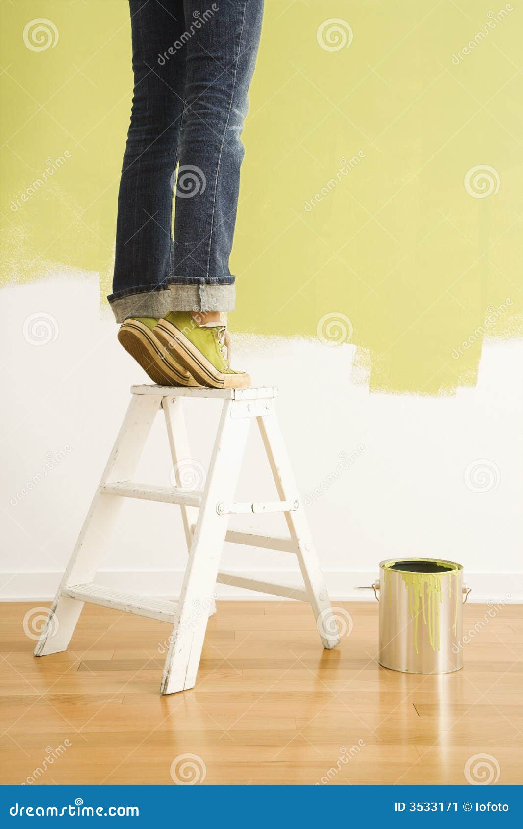 Tiptoe Ladder Paint Stock Photos - Free & Royalty-Free Stock Photos ...