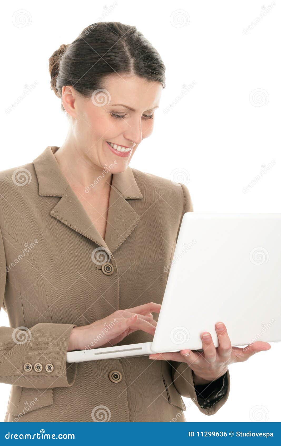 Mature Business Women Writing Computers Stock Photos - Free & Royalty ...