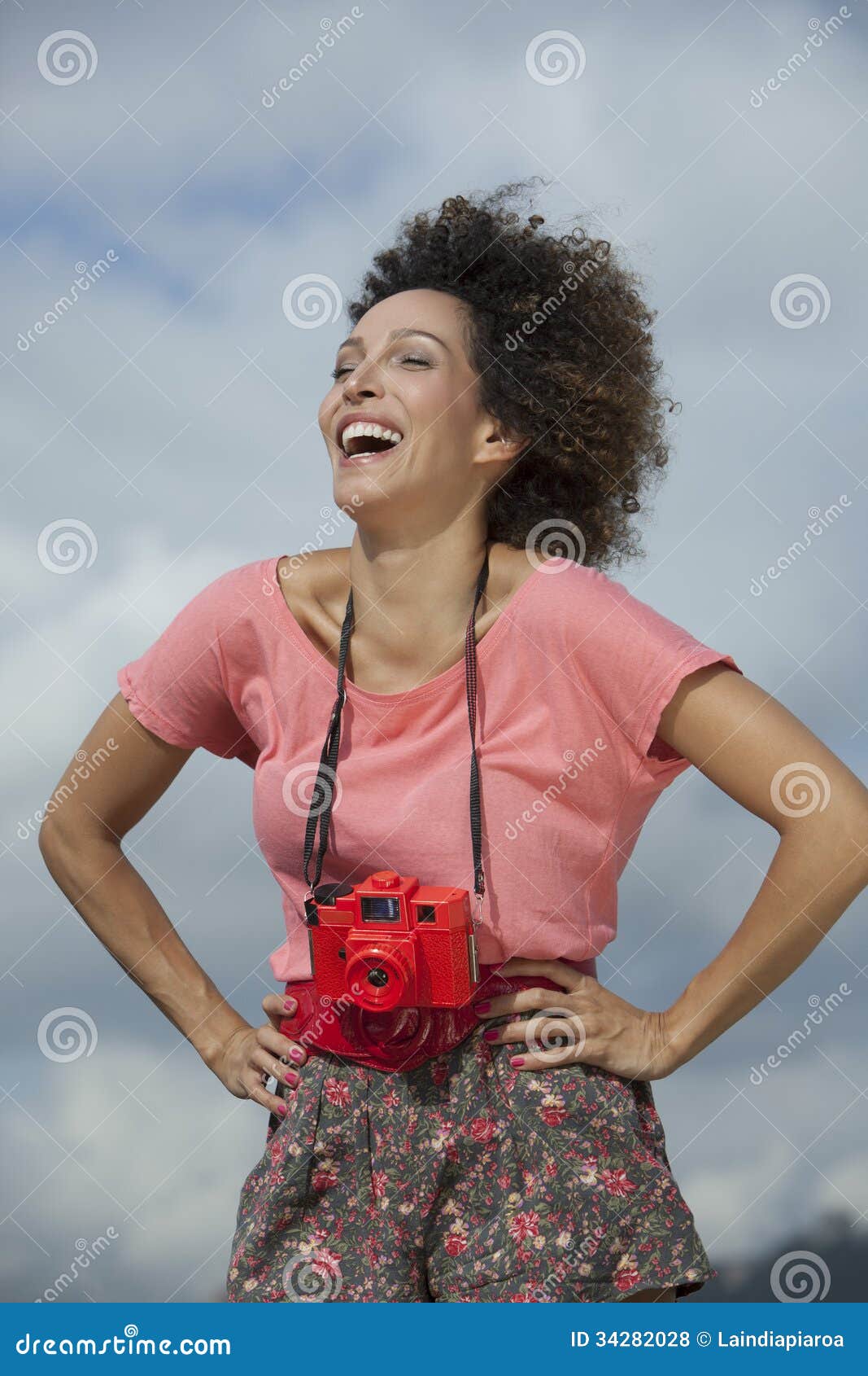 Woman Laughing Camera Stock Photos - Download 24,722 Royalty Free Photos