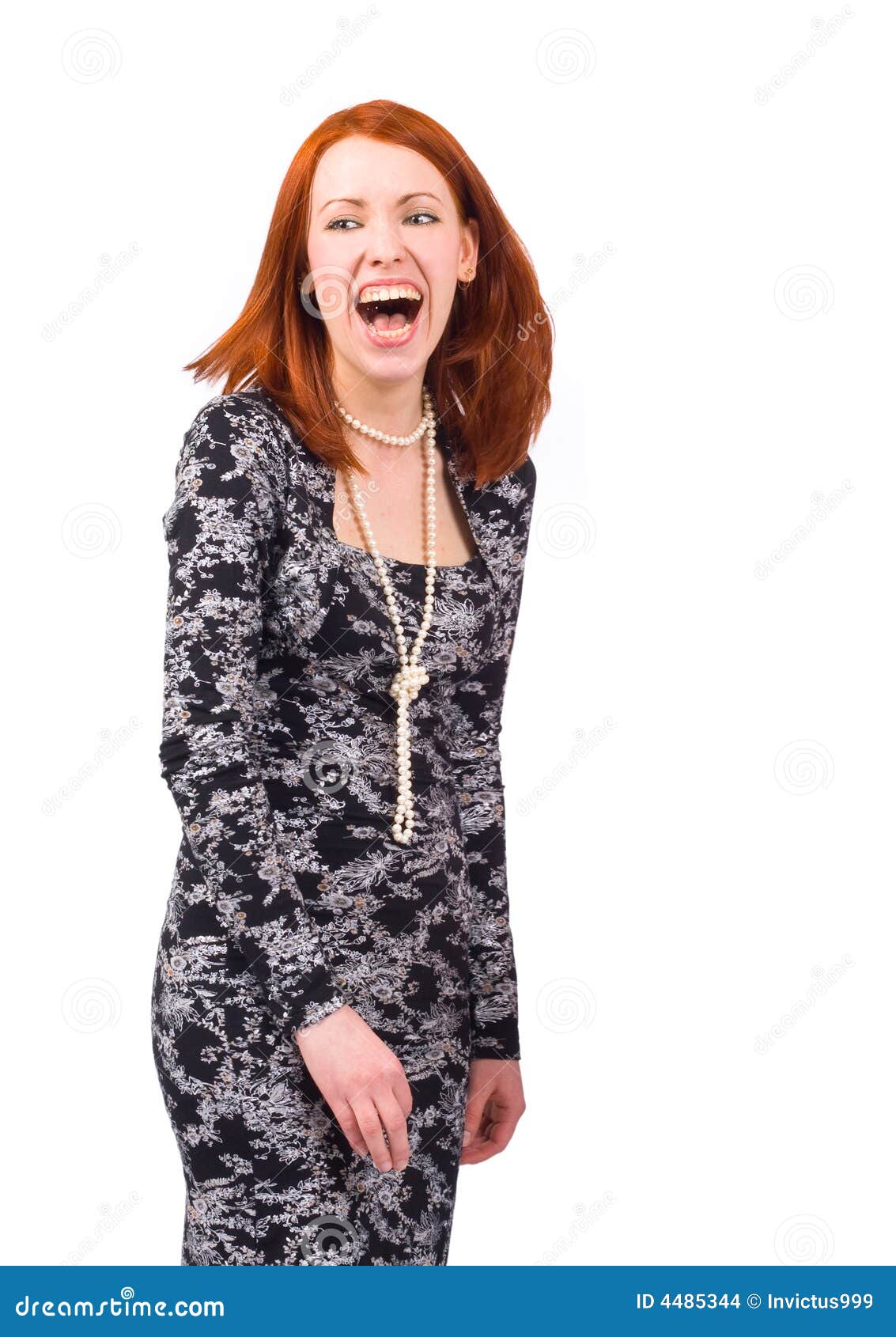 Woman laughing very loud stock photo. Image of girl, cheerful - 4485344