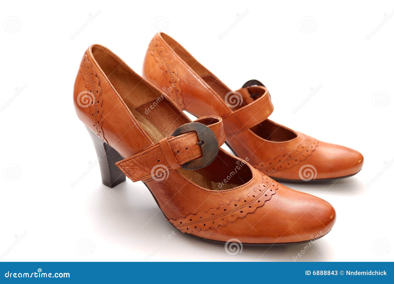 Woman leather shoes stock image. Image of lady, detail - 6888843
