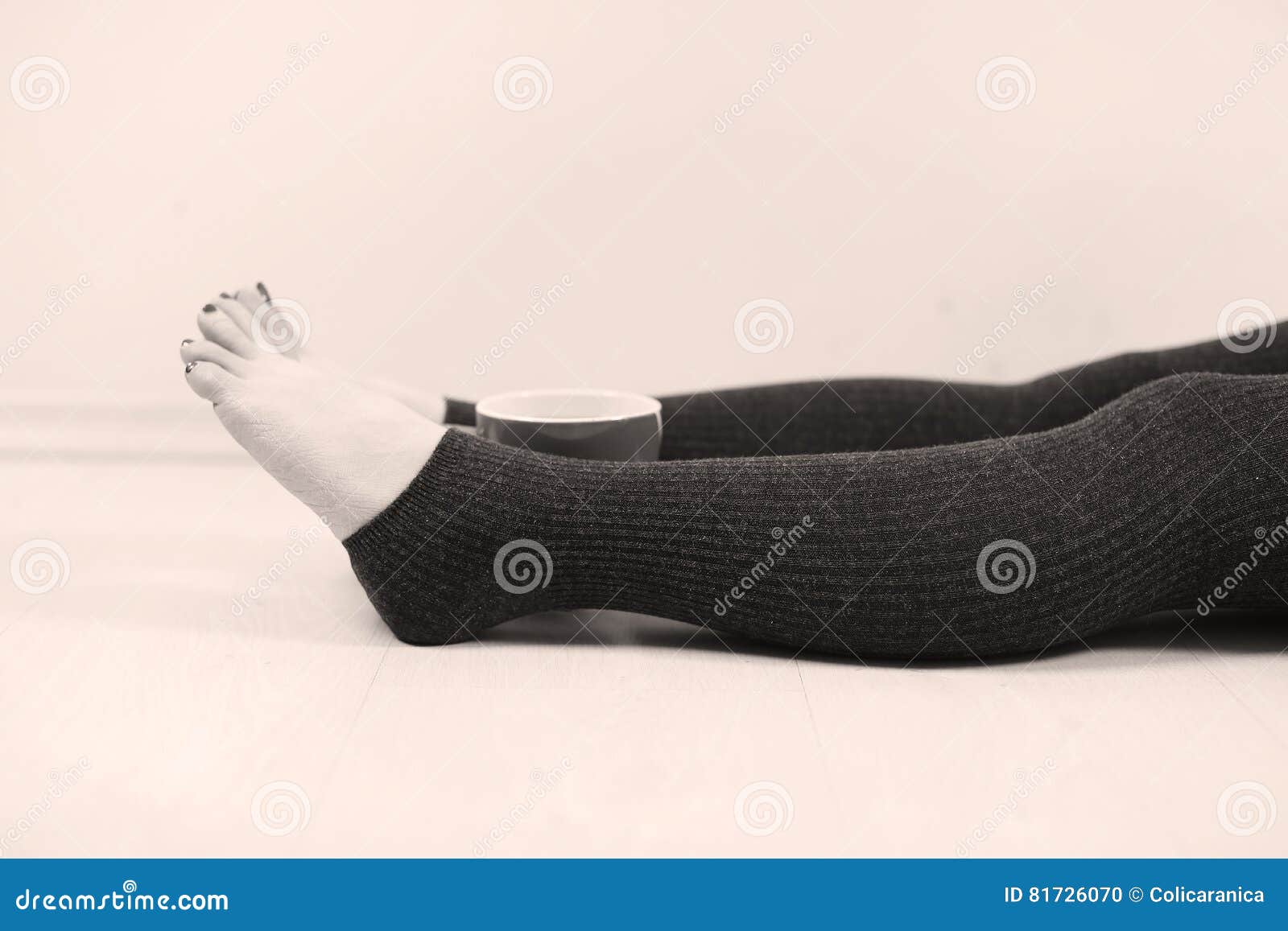 Woman Legs and a Cup of Tea Stock Photo - Image of lady, cafe: 81726070