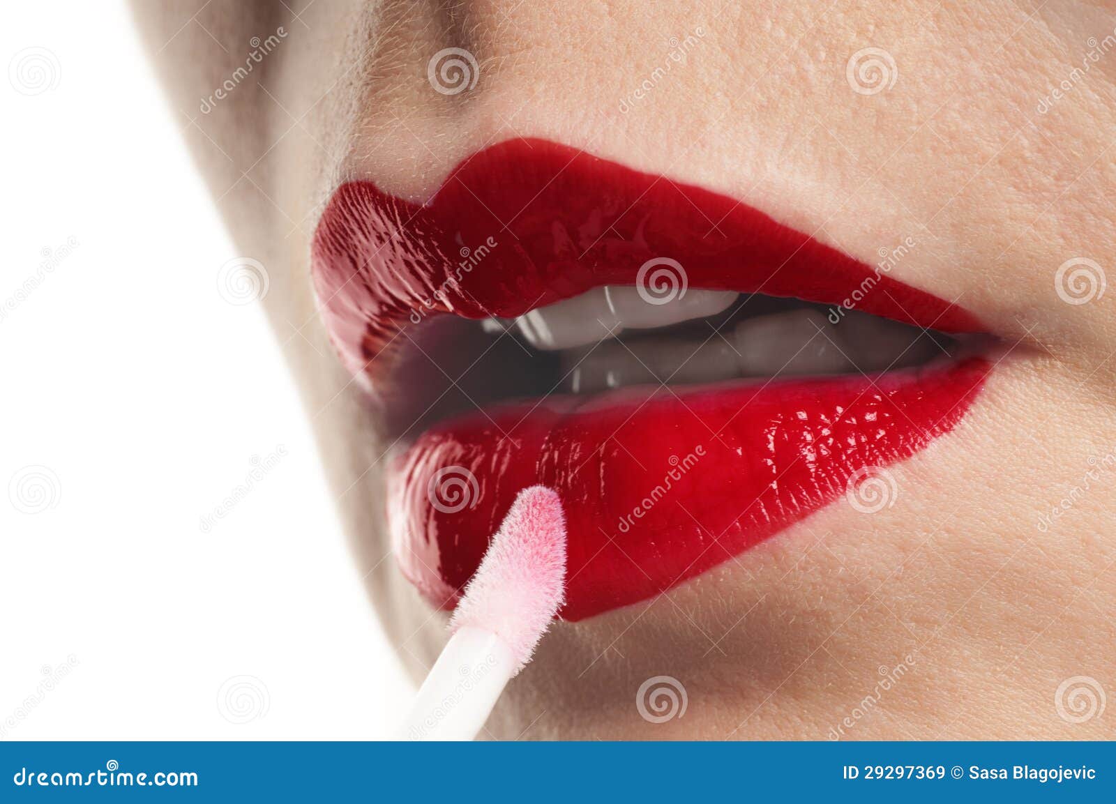 Woman lips stock image. Image of lipstick, beauty, artistic - 29297369