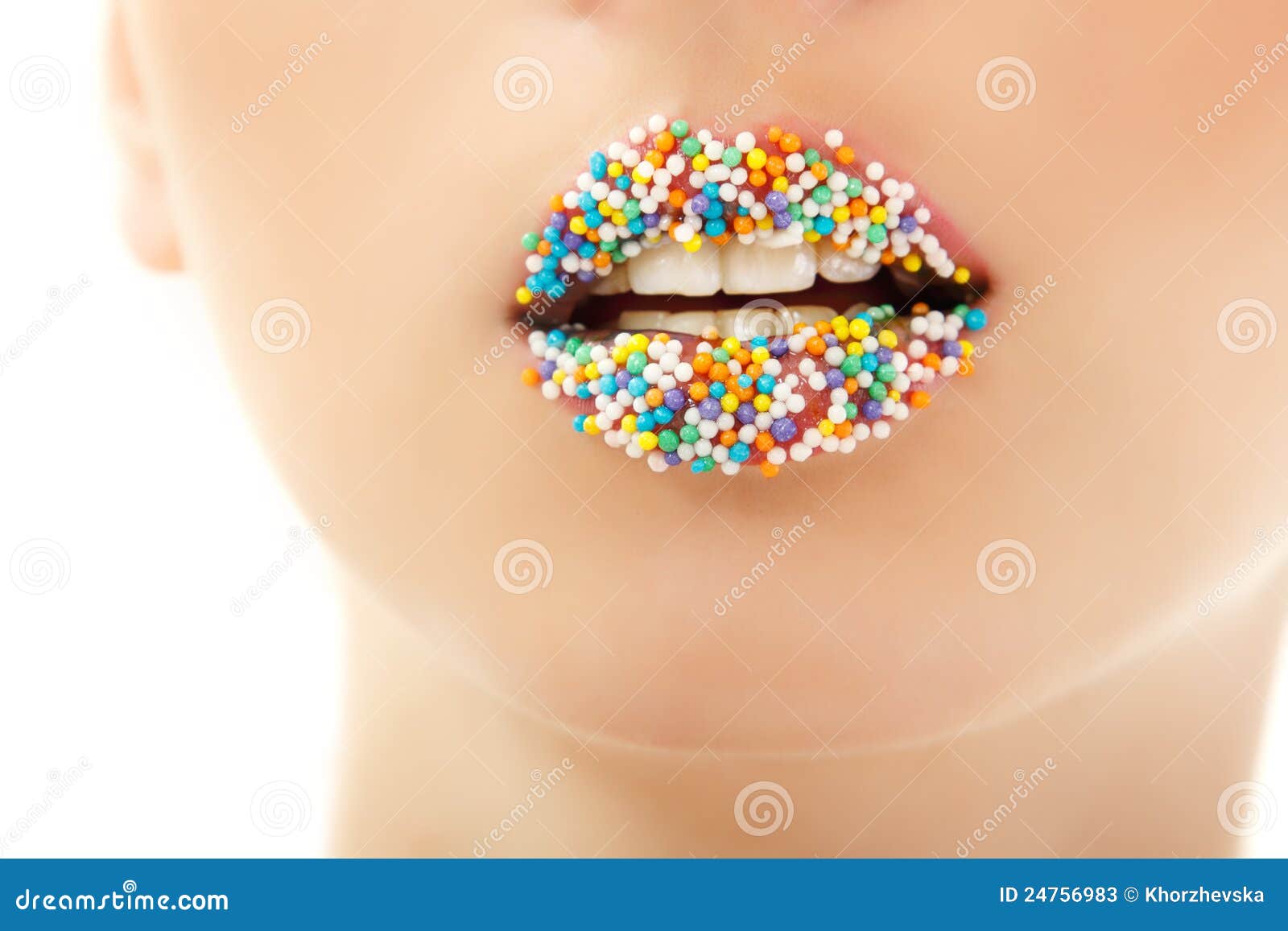 Woman Lips Cute Sweet Candy Stock Image - Image of adult, lips: 24756983