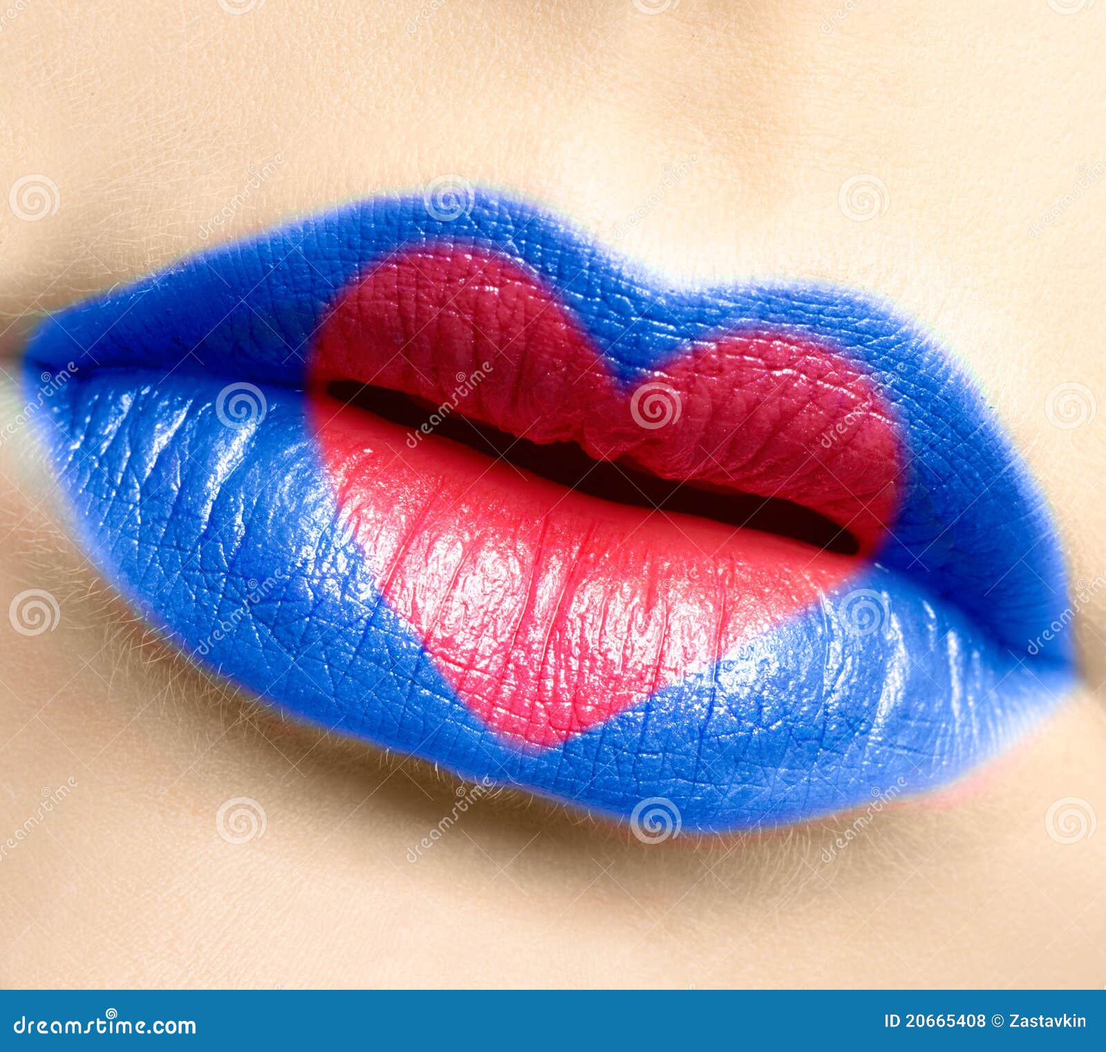 Woman lips makeup stock photo. Image of love, adult, style - 20665408