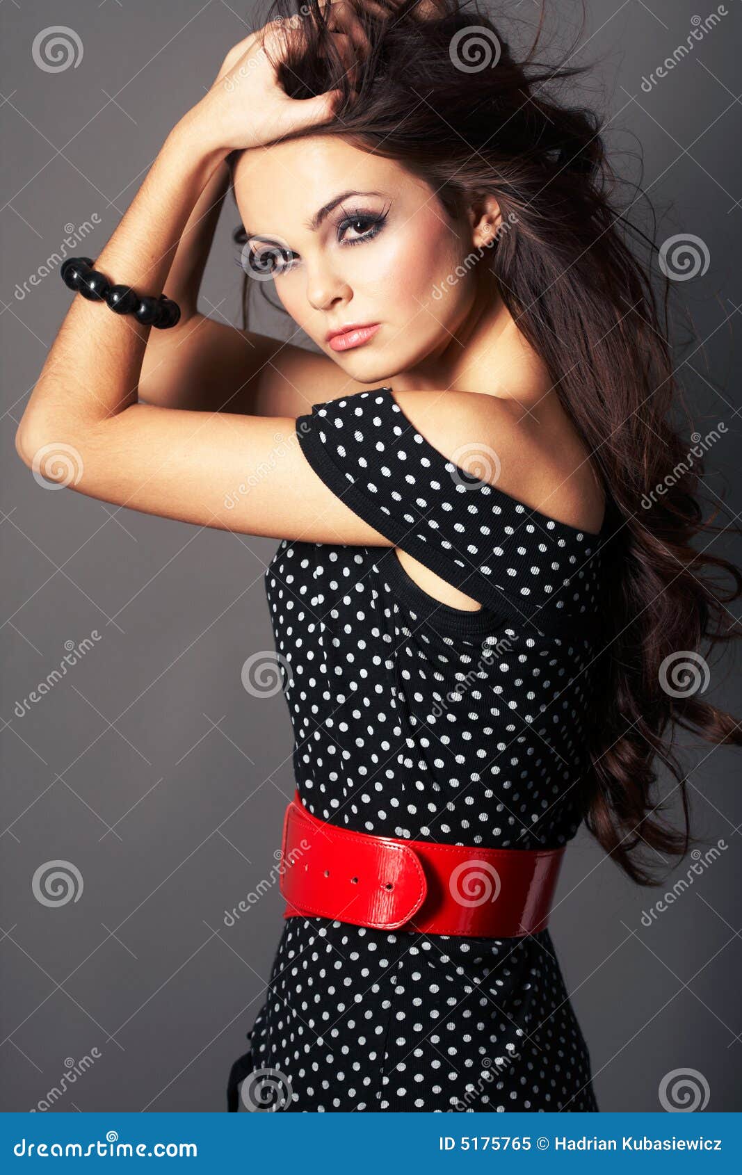 Woman With Long Brown Hair Stock Image Image Of Caucasian 5175765