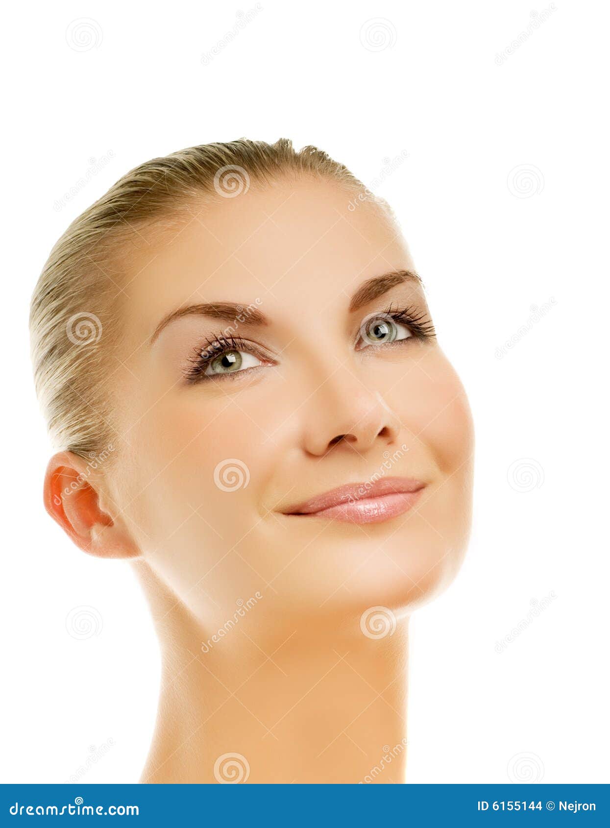 Woman with long neck stock photo. Image of happy, healthcare - 6155144