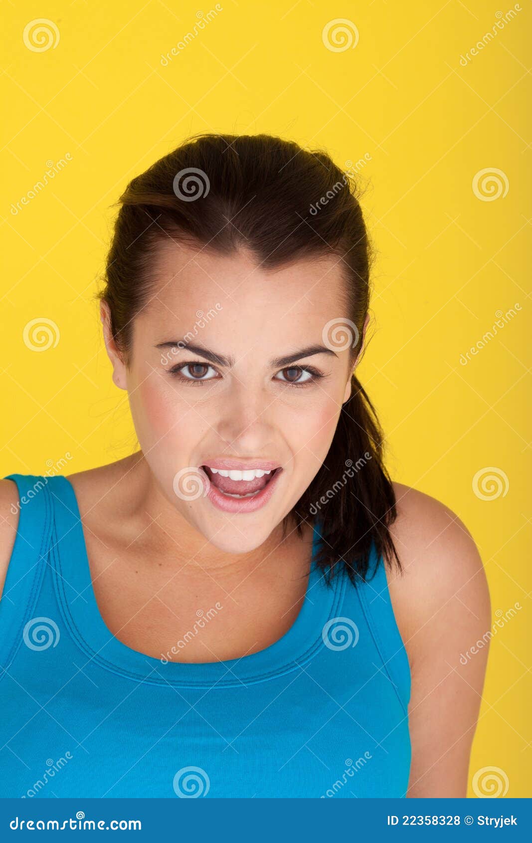 Woman with Look of Disbelief Stock Photo - Image of beautiful, adult ...