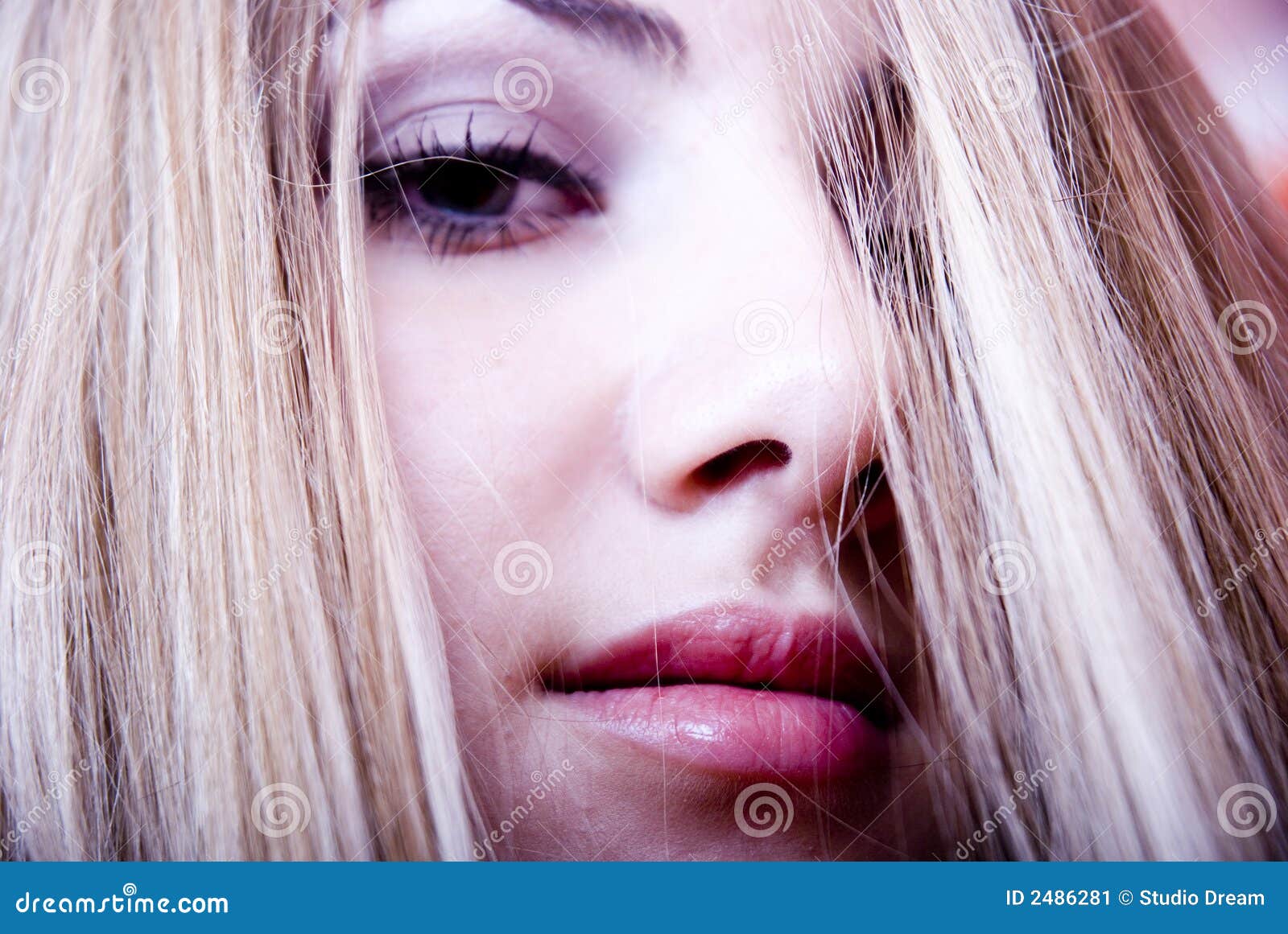 Woman looking stock image. Image of young, obscure, obscuring - 2486281