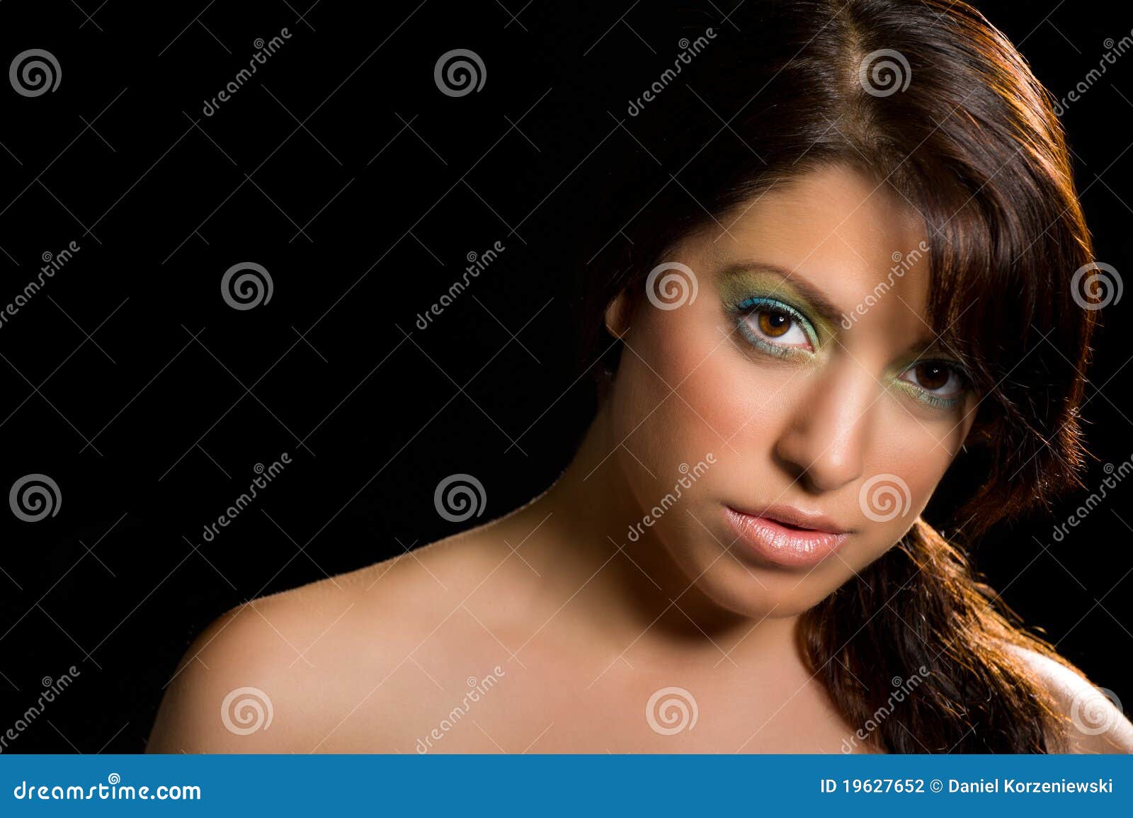 Woman looking at camera. stock photo. Image of female - 19627652