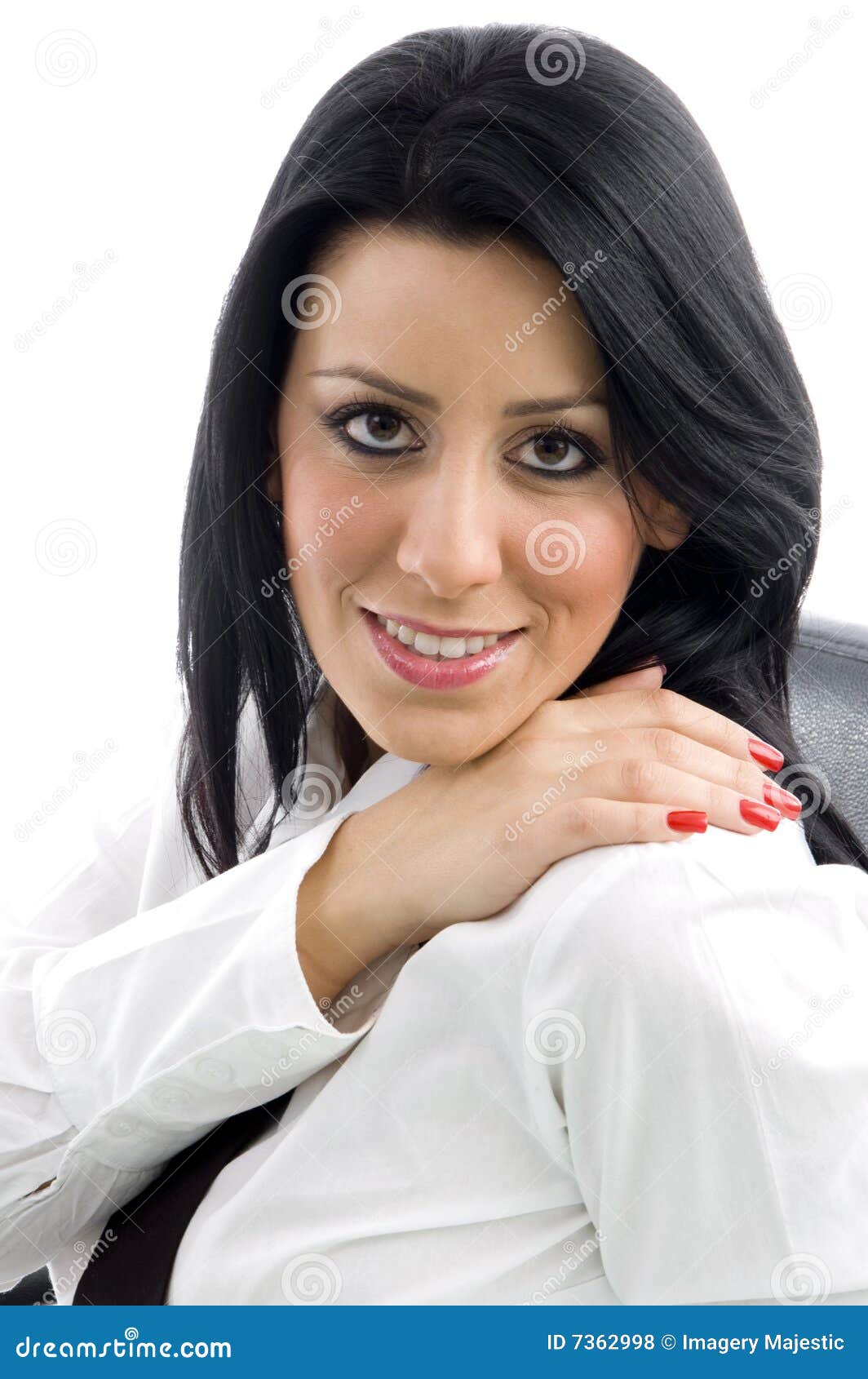 Woman looking at camera stock photo. Image of looking - 7362998